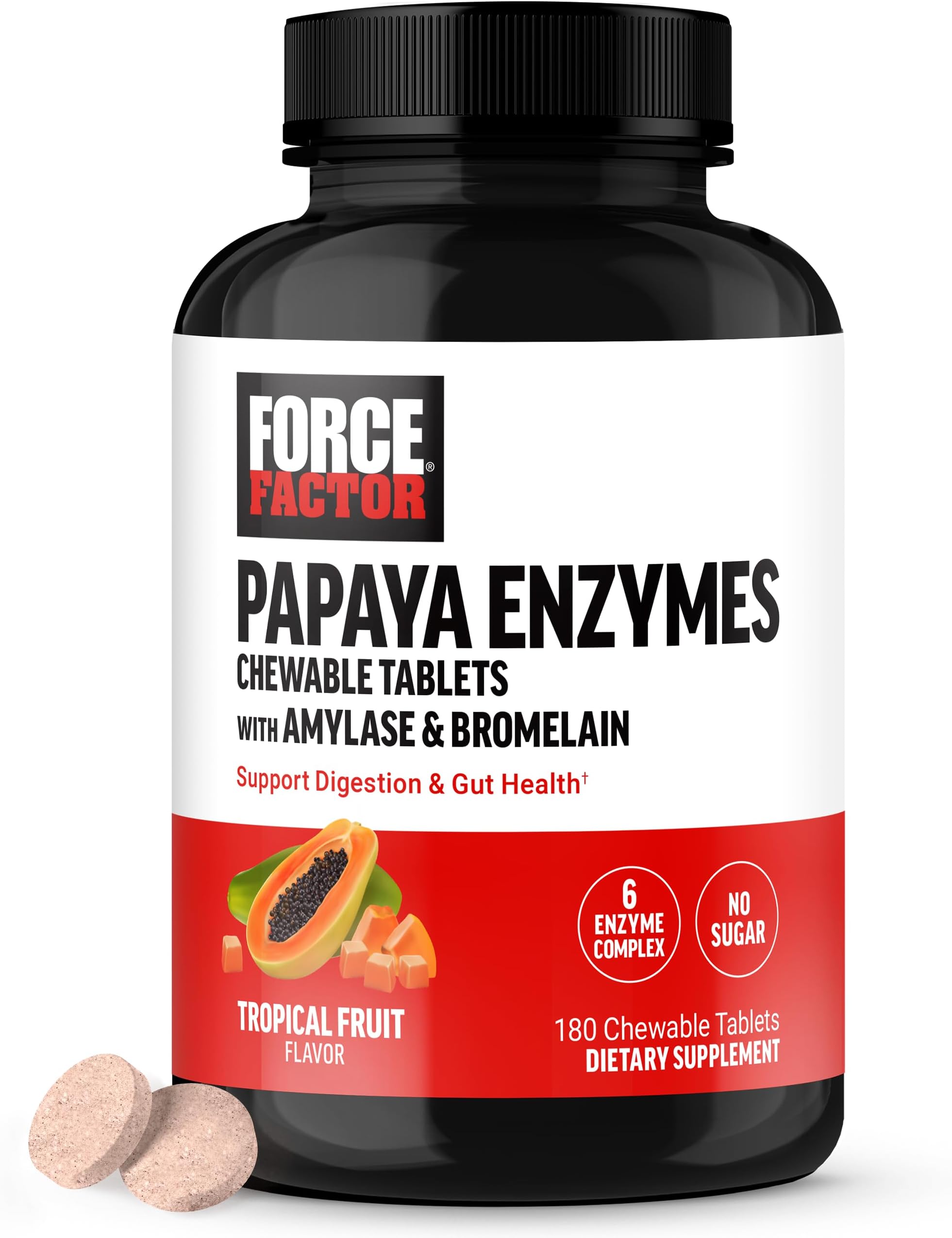 Amazon.com: American Health Super Papaya Enzyme Plus - 360 Chewable ...