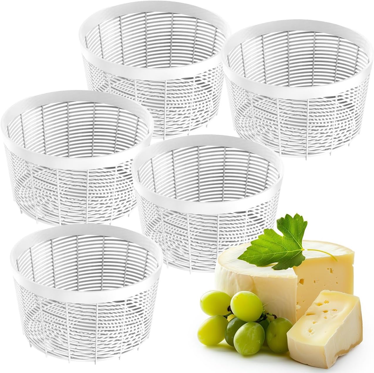 Amazon.com: Cheese Mold – Cheese Making Kit 2 pcs – Cheesemaking ...