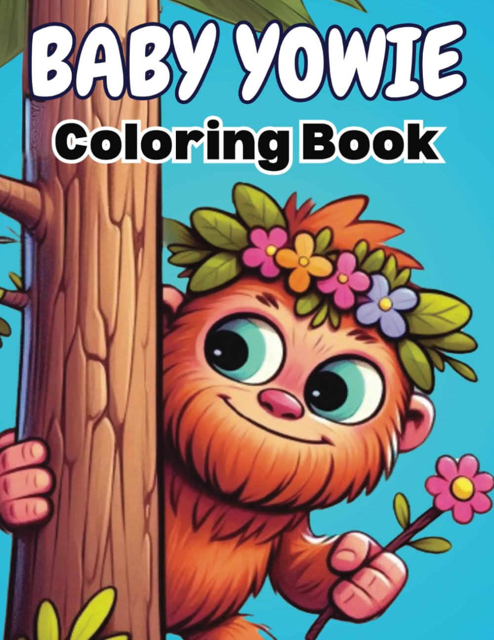 Buy Baby Yowie Colouring Book for Children. Adorable Images of the ...