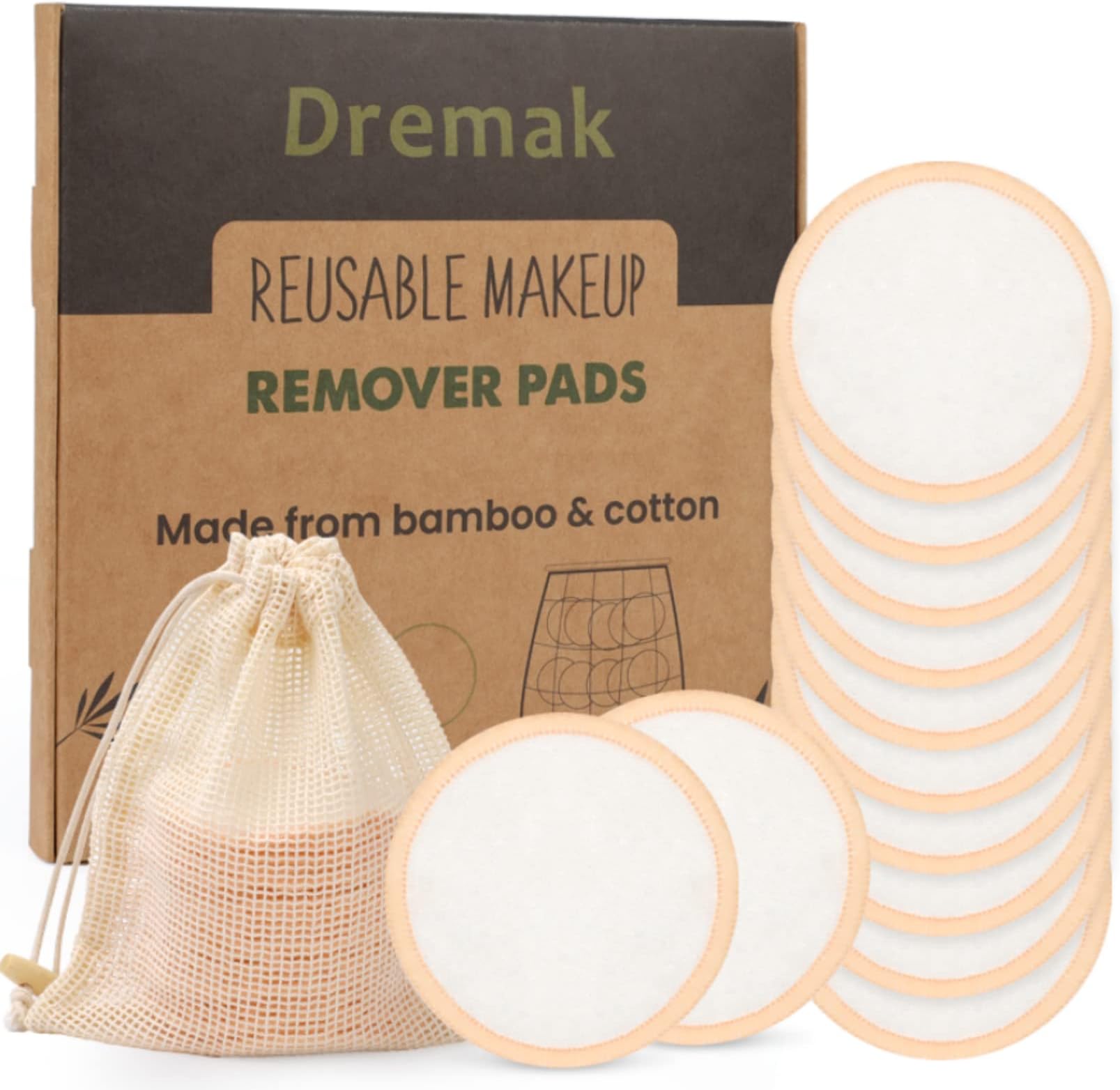 Amazon.com: Reusable Makeup Remover Pads - (12 Pack) Washable Velvet ...