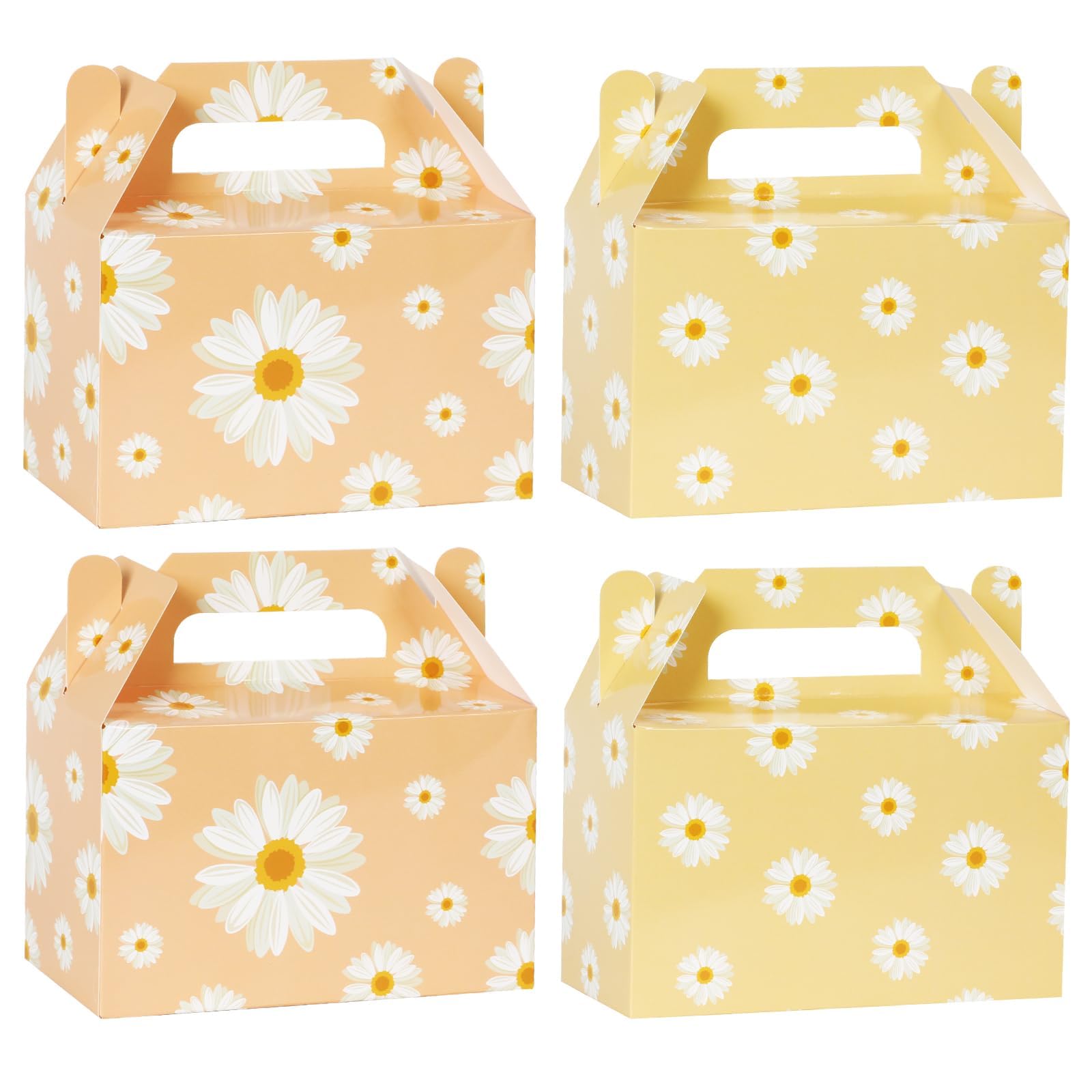 Snapklik.com : 12 Pcs Daisy Flower Treat Boxes Party Supplies Hippie ...