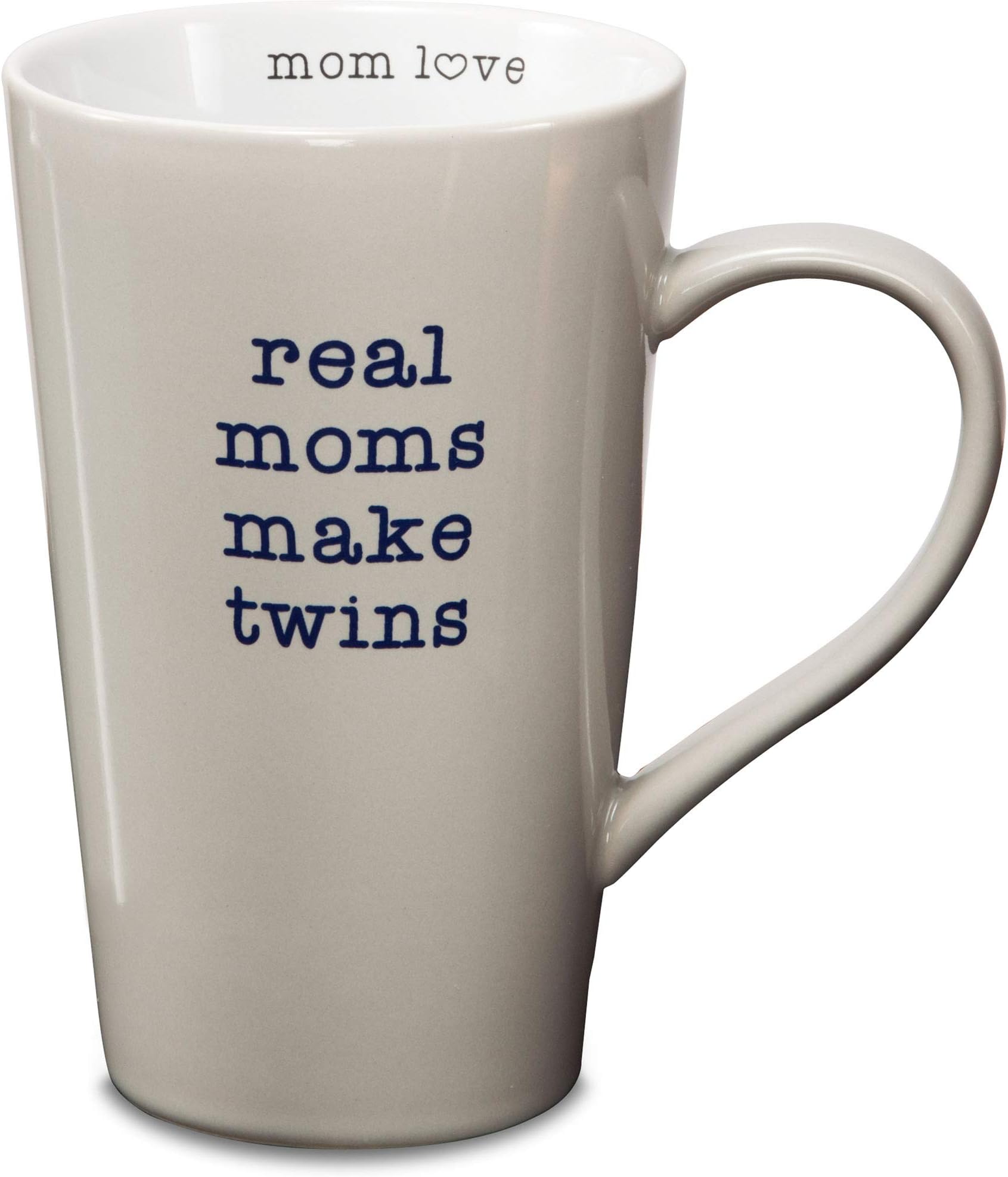 Amazon.com | Pavilion Gift Company Stoneware Mug, Real Moms Make Twins ...