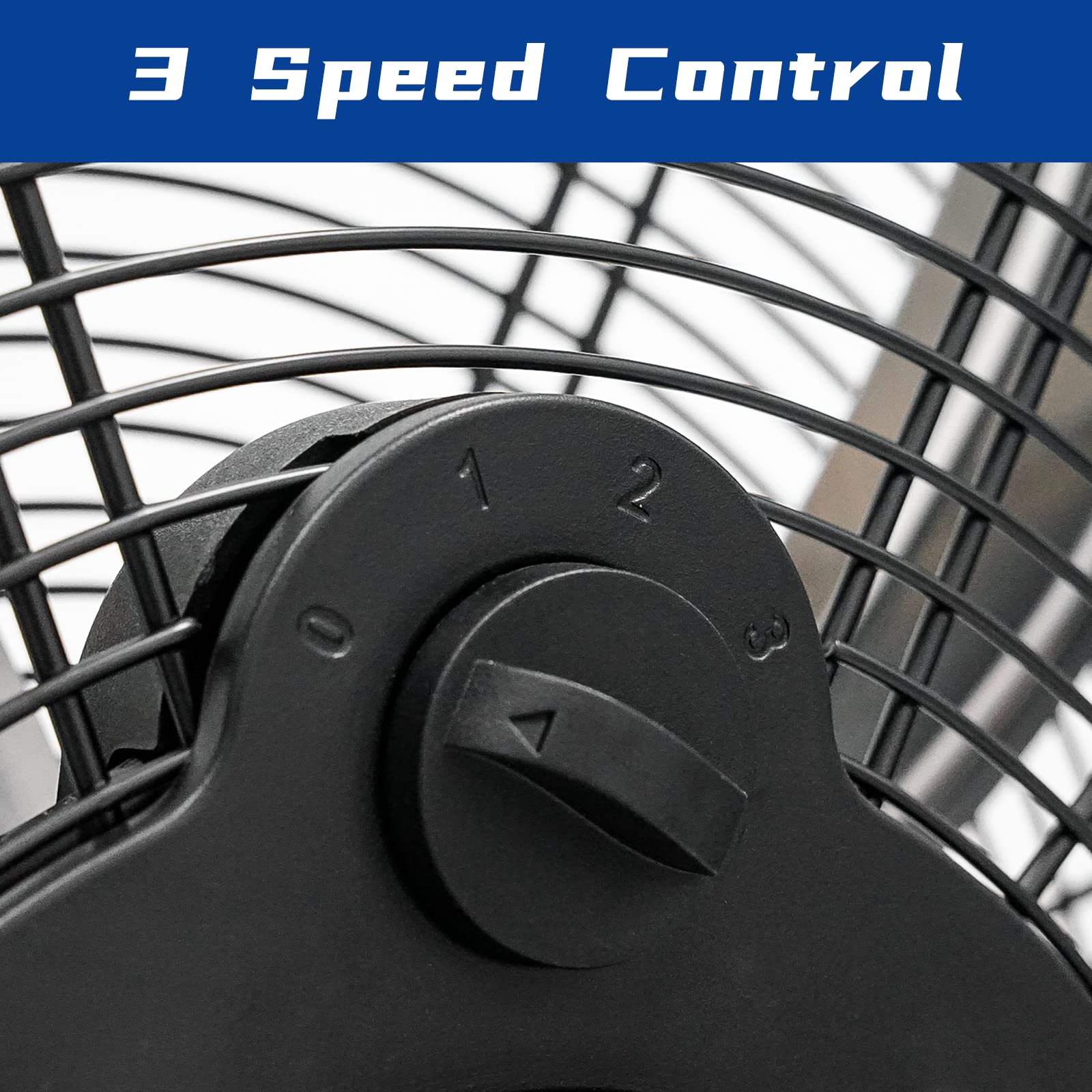 Snapklik.com : HiCFM 3500 CFM 18 Inch Heavy Duty Metal Pivoting Floor Fan