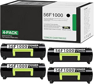 Amazon.com: LVE 56F1000 High Yield Toner Cartridge Compatible ...