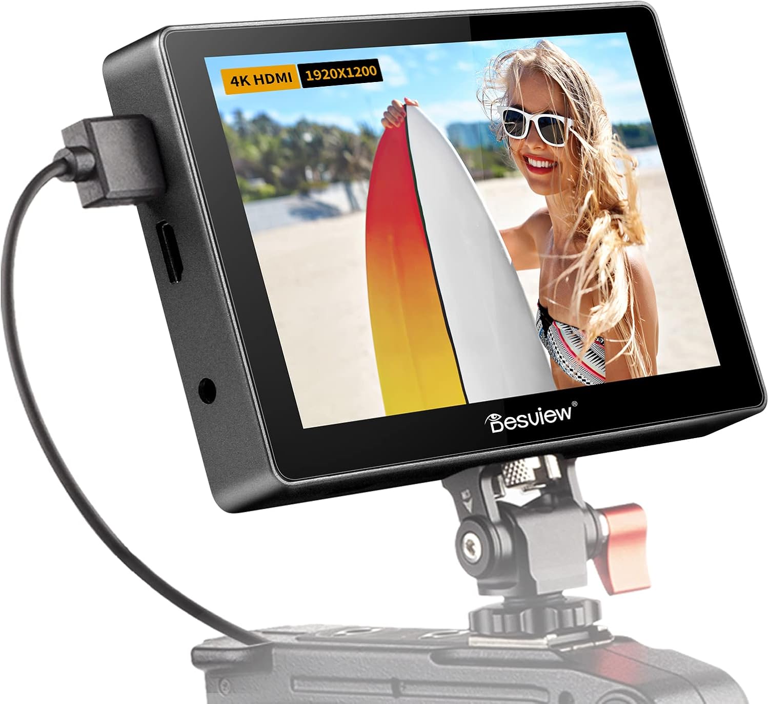 Amazon.com: Desview R7II Camera Field Monitor, 7 inch 2600nits High ...