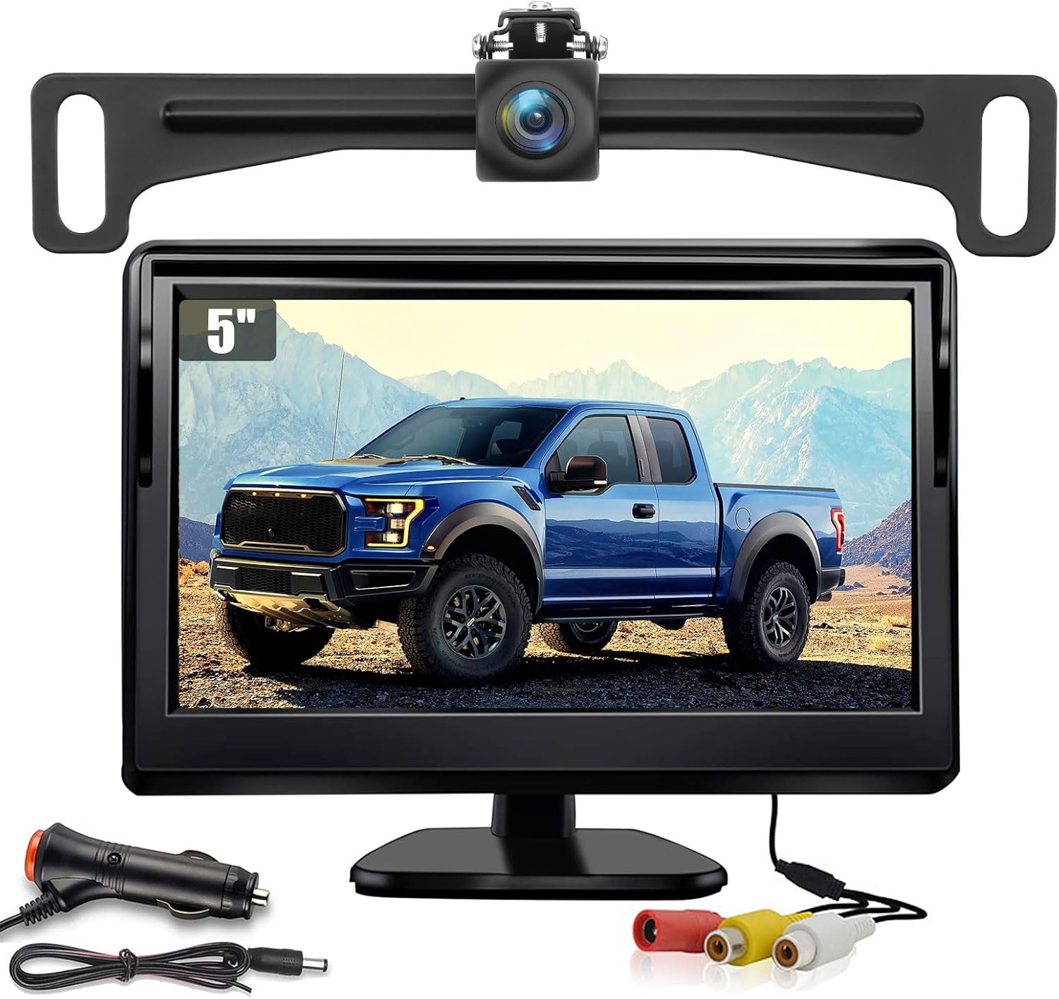 Amazon.com: Kairiyard Backup Camera, 5inch Back up Camera for Car 170 ...