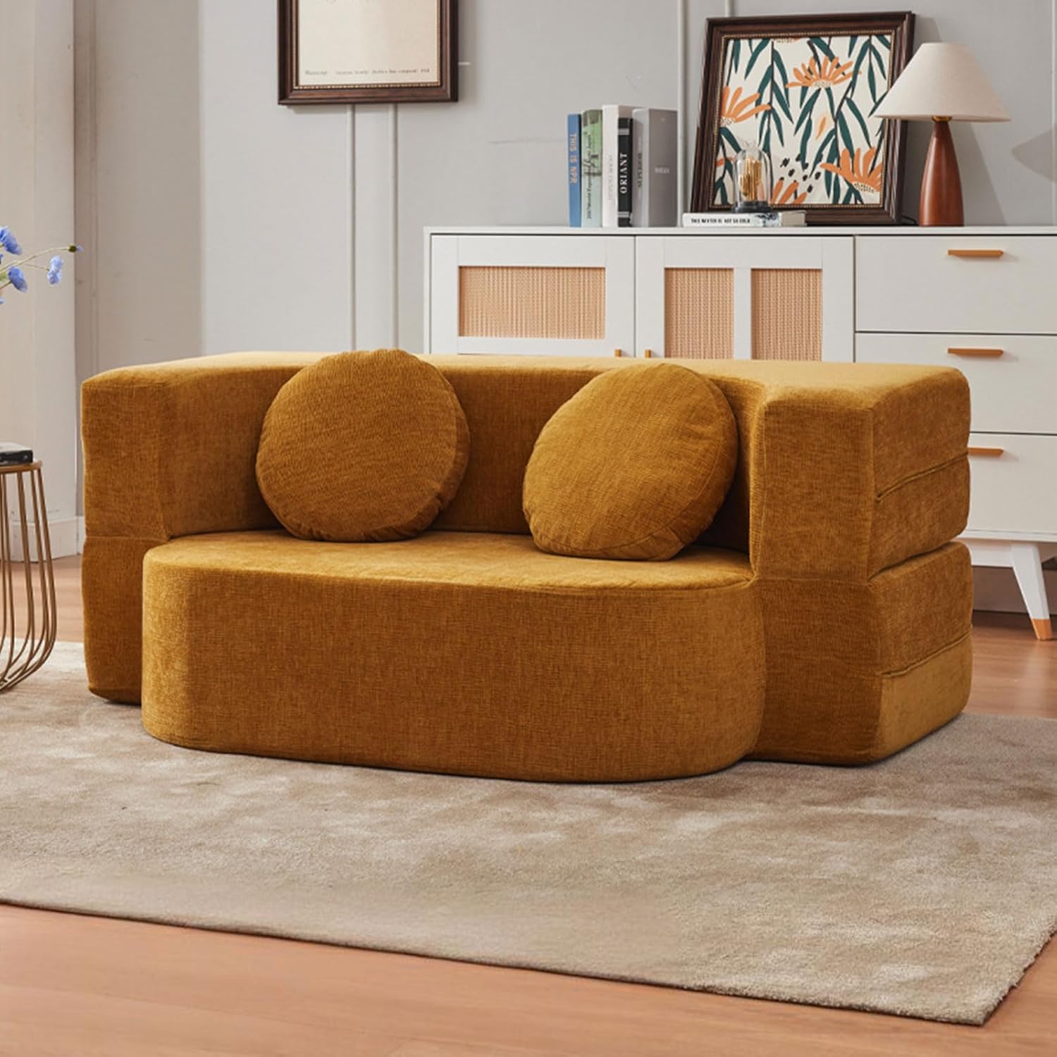 Foldable Compression Sofa cama, Modular Couch, Woven Fabric, sectional ...