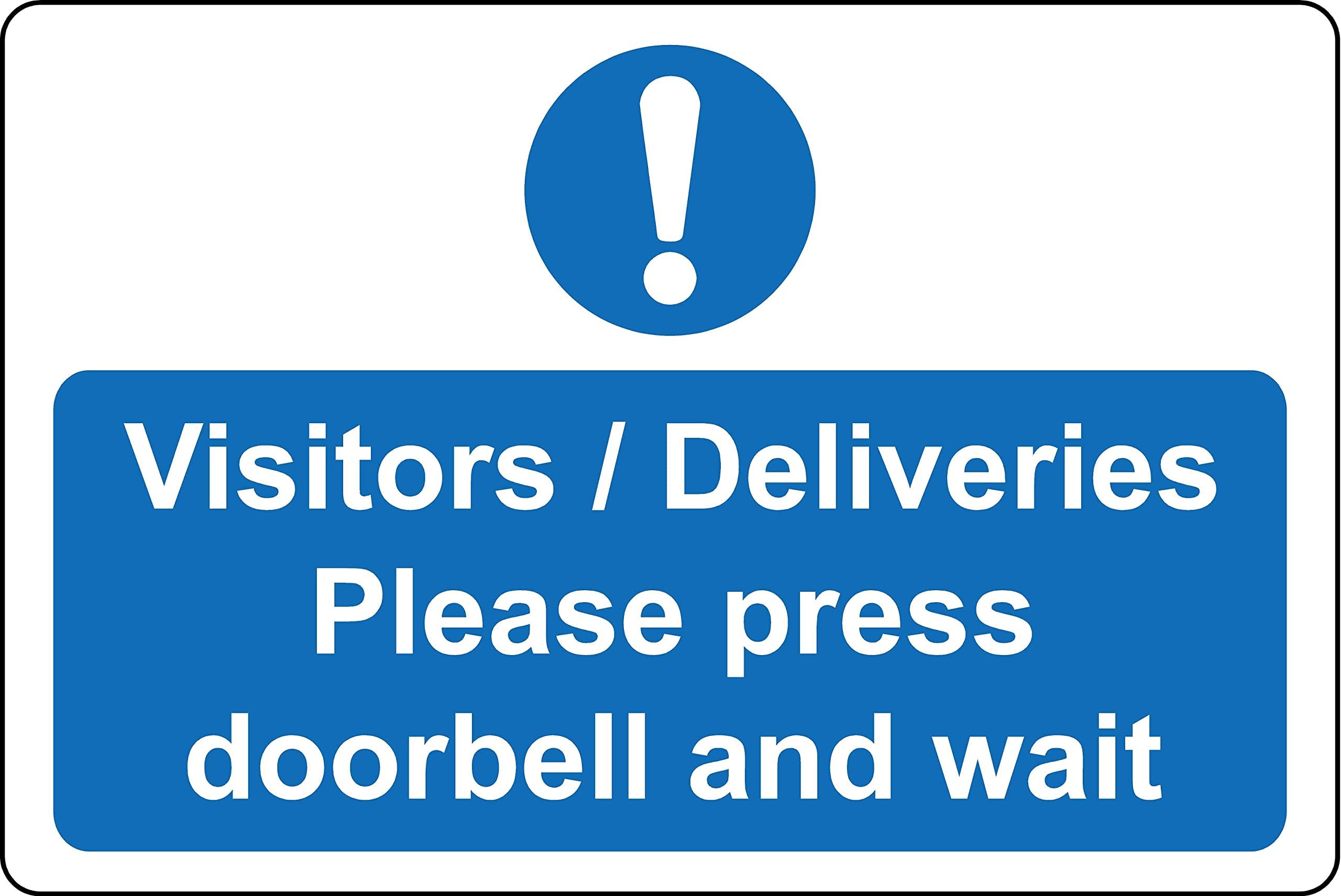 Please use intercom right arrow informational sign - Self adhesive ...