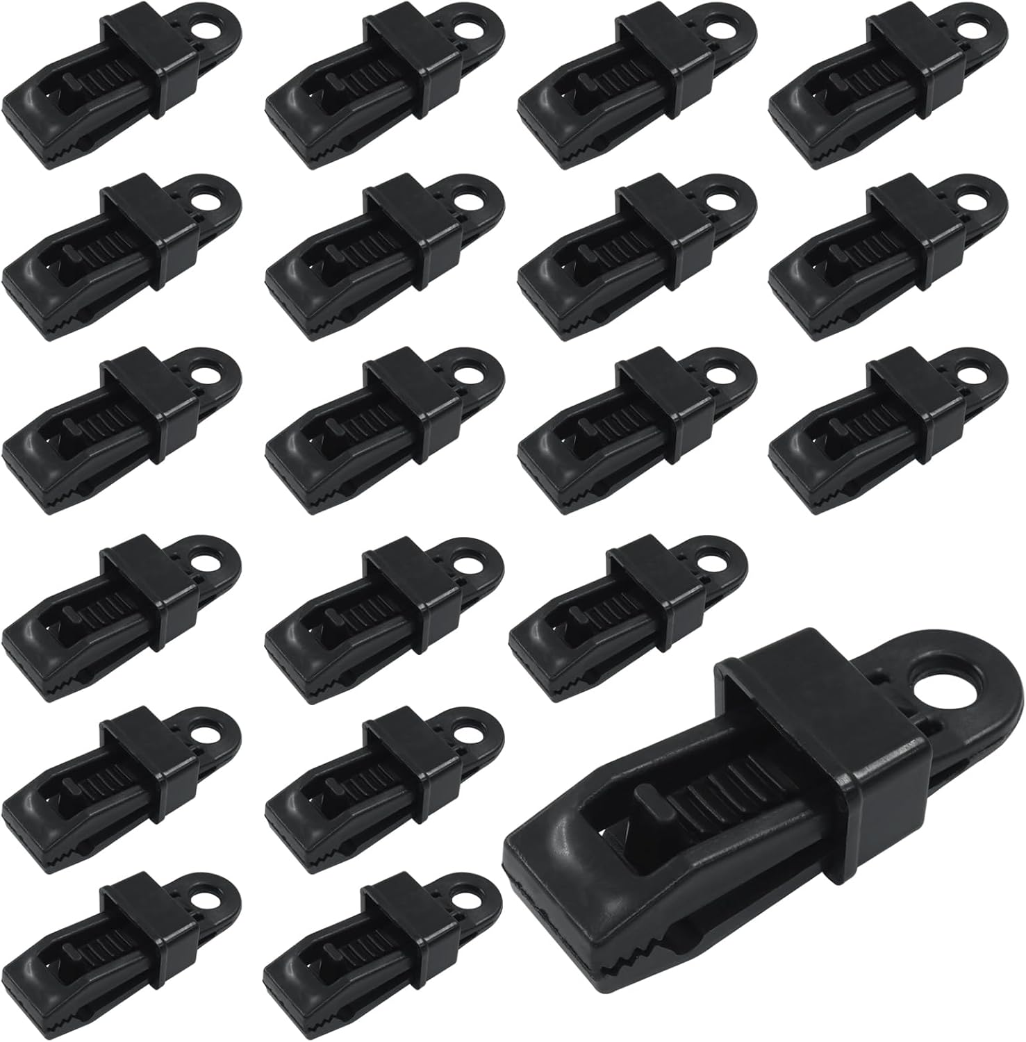 Amazon.com: Coufce 20 Pack Heavy Duty Tent Clamps, Locking Tent Clamps ...