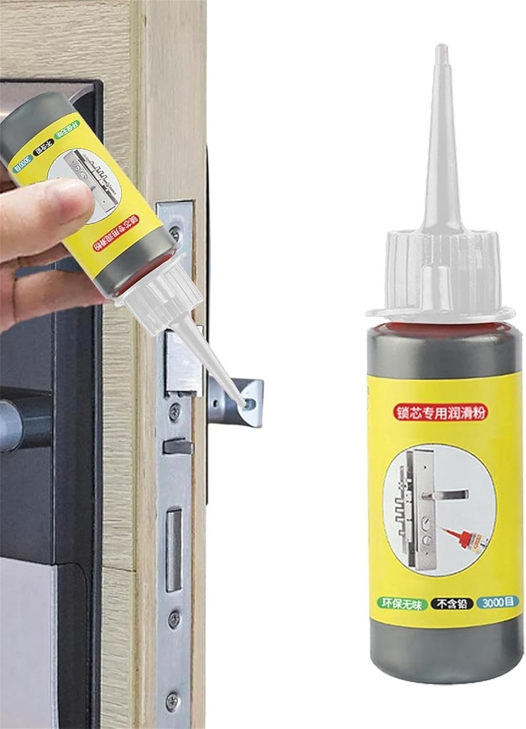 Amazon.com: Graphite Powder Lubricant, Door Lock Lubrication, 60ml ...