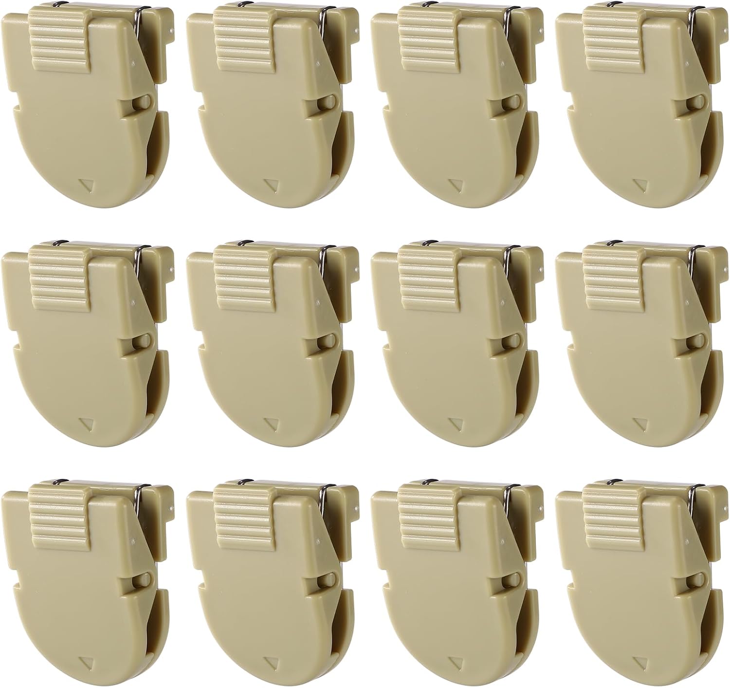 Amazon.com: BOXOB 12pcs Cubicle Clips, Premium Plastic Panel Cubicle ...