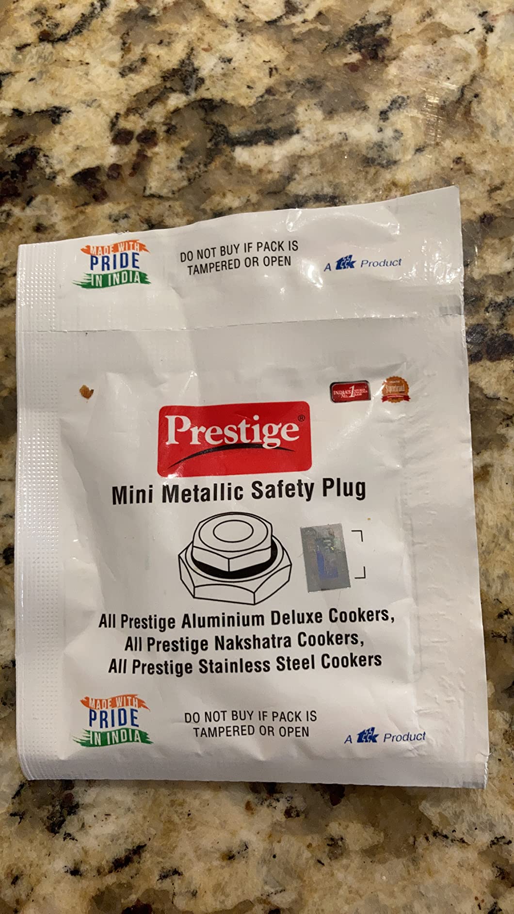 Amazon.com: Prestige mini metallic safety plug(pack of 6) for ,nakshta+ ...