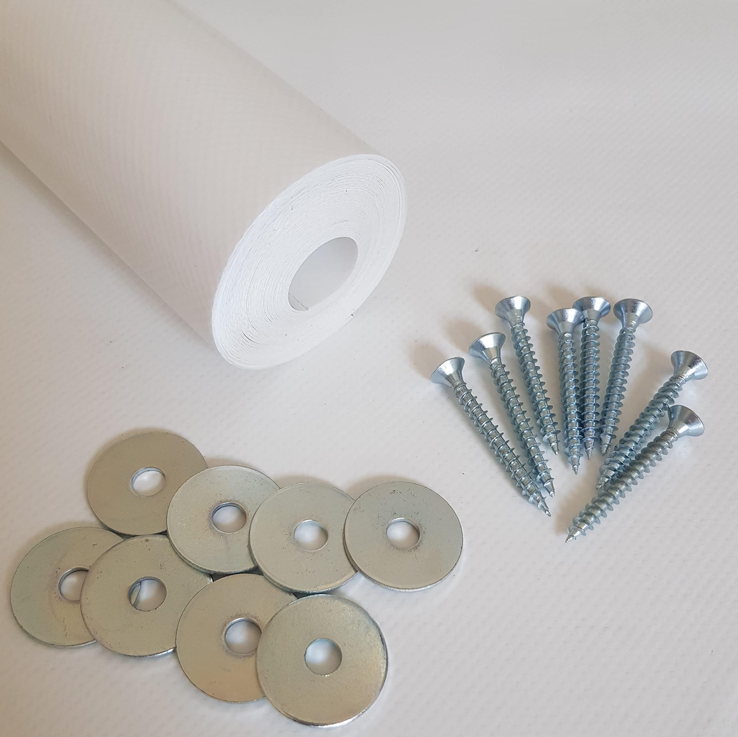 TUTTOPERGOLE Copertura con Fasce in PVC Pieno Adatte per strutture in ...