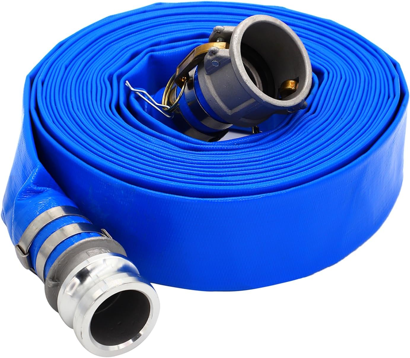Amazon.com: D-WEIXIN 2" ID x 25 ft PVC Lay Flat Discharge Hose with ...