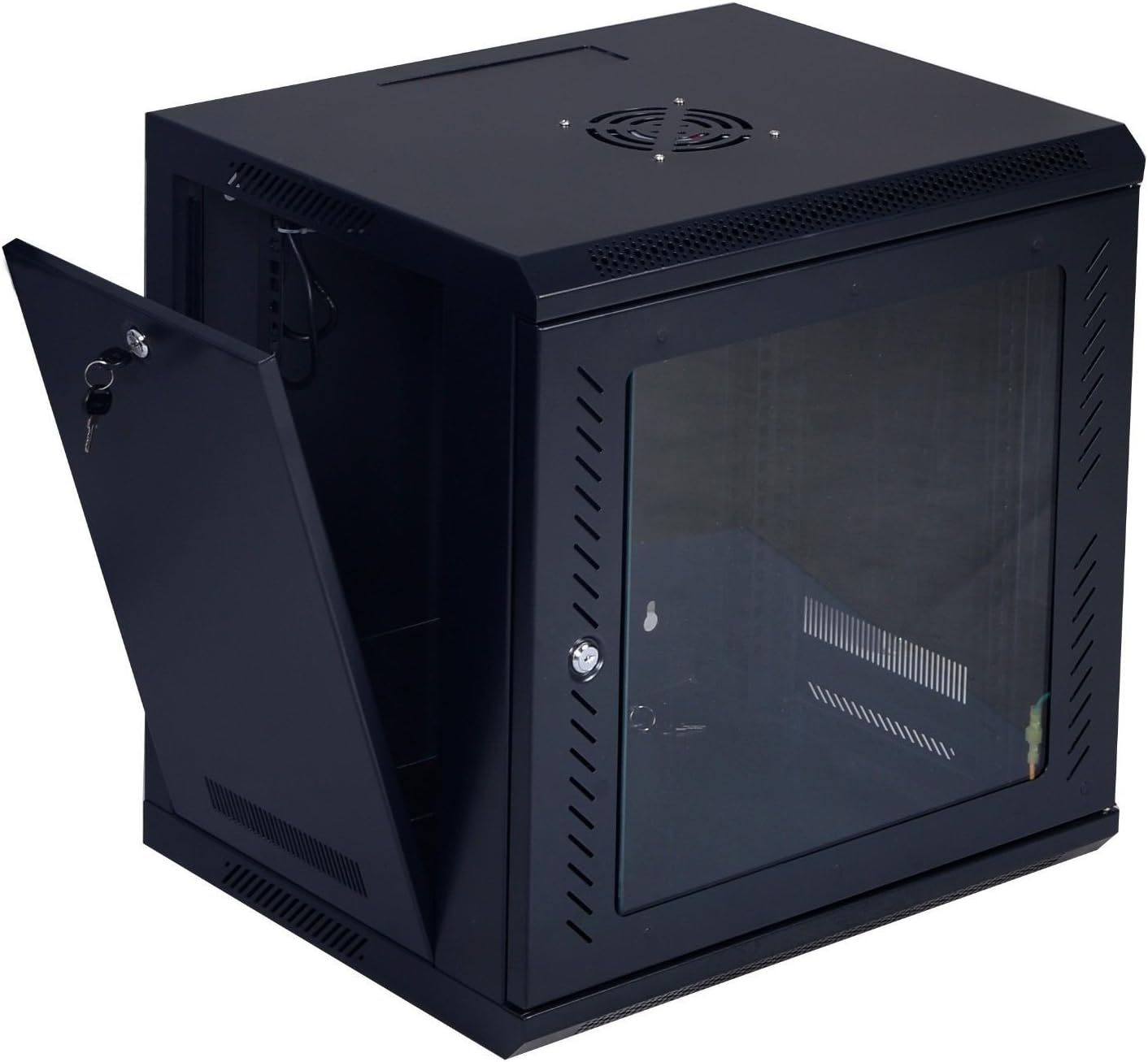 Amazon.com: Safstar Wall Mount IT Network Server Cabinet Enclosure Data ...