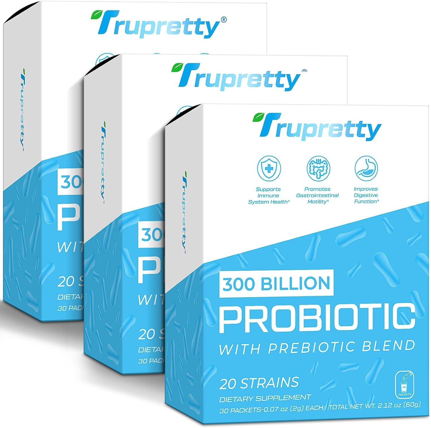 Amazon.com: Lifeatlas 300 Billion Cfus Probiotics - Probiotics for ...