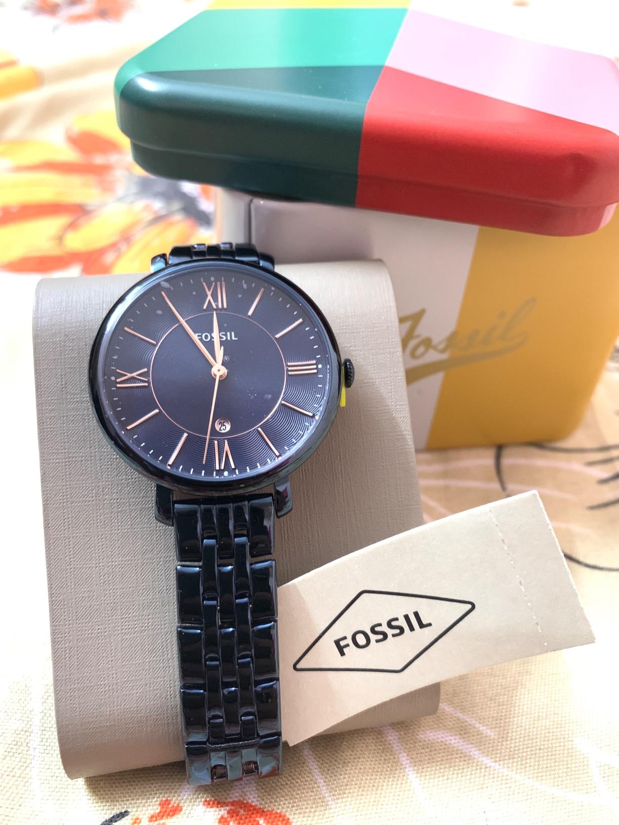 Fossil Jacqueline Analog Blue Dial Women's Watch - ES4094 : Fossil ...