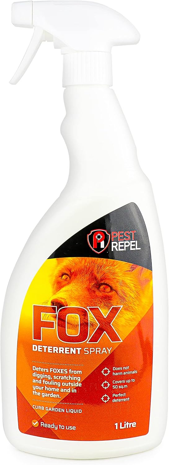 Pest Repel Fox Deterrent Spray - Fox Repellent Spray Deters Animals ...