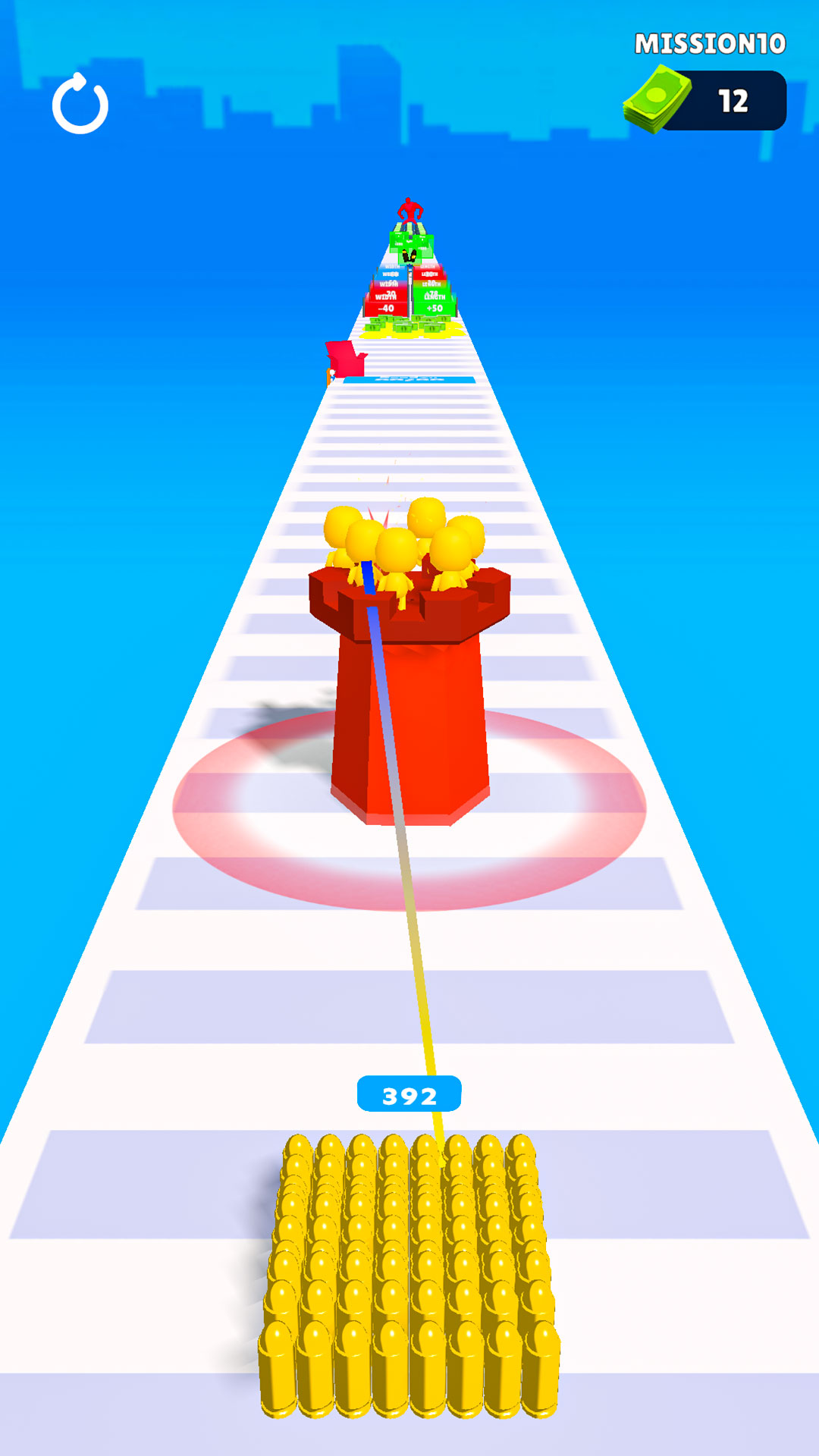 Bullet Army Stack Run 3D Weapon Master: Build Bullets Army Control Rush ...