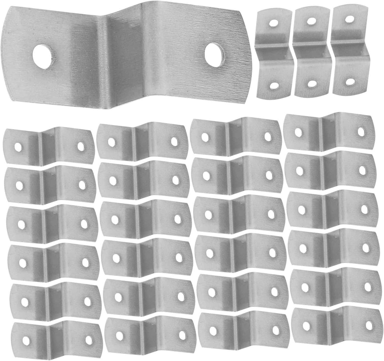 Abaodam Canvas Frame 100pcs z Type Hook Frame for Canvas Mirror Right ...