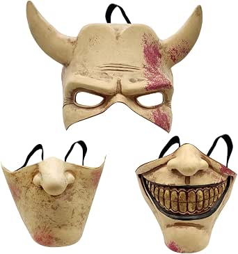 Amazon.com: HYKJSHED The Grabbers Cosplay Mask - Black Phone Horror ...