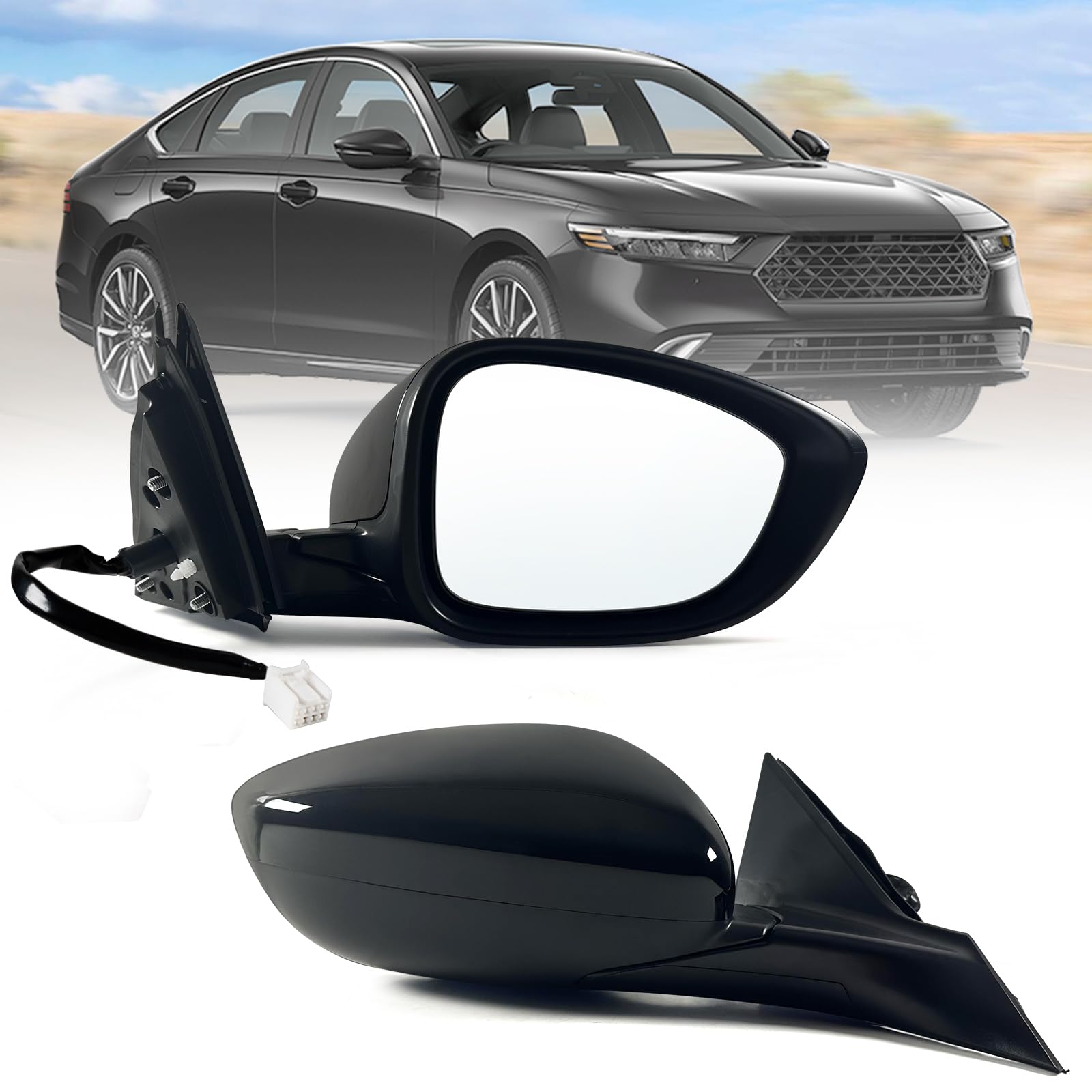 Amazon.com: Lqito Right Passenger side Mirror Fits 2023 2024 2025 Honda ...