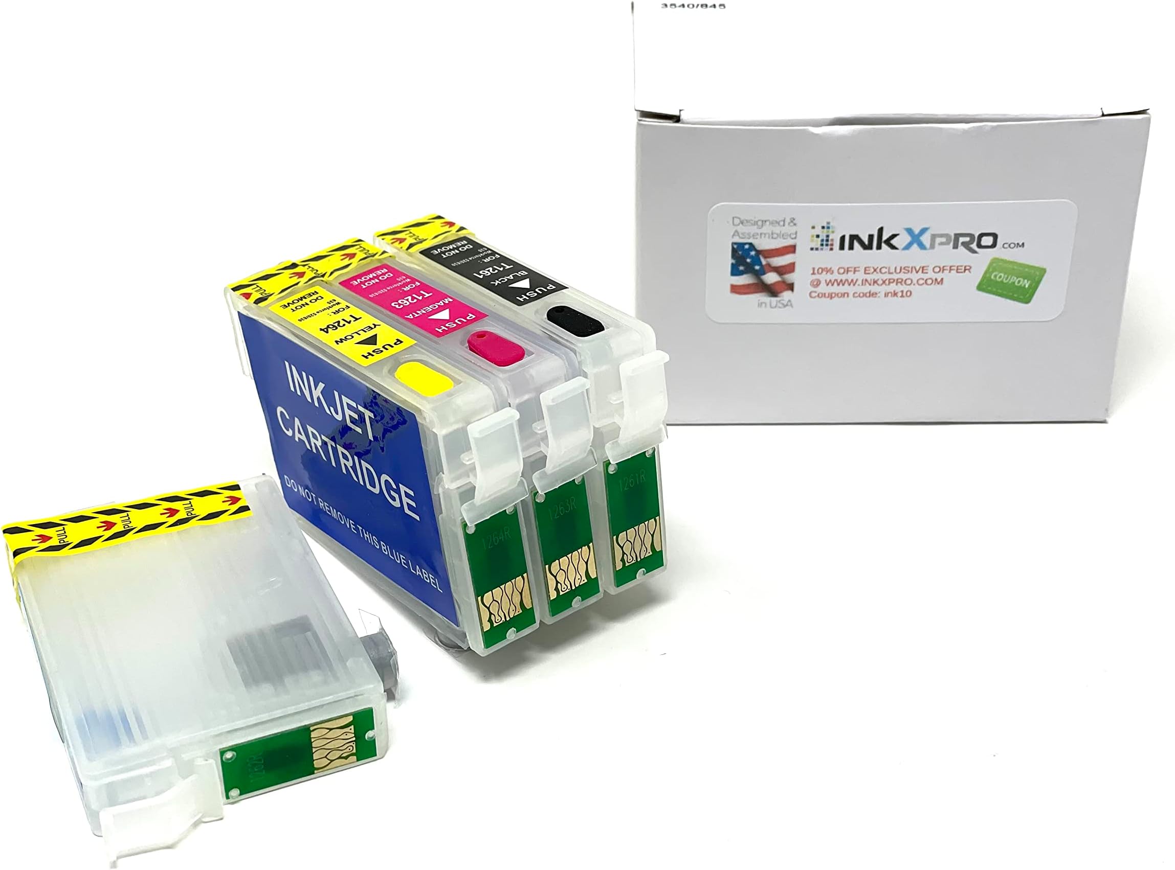 Amazon.com: INKXPRO Remanufactured Empty 126 126XL High Capacity Empty ...