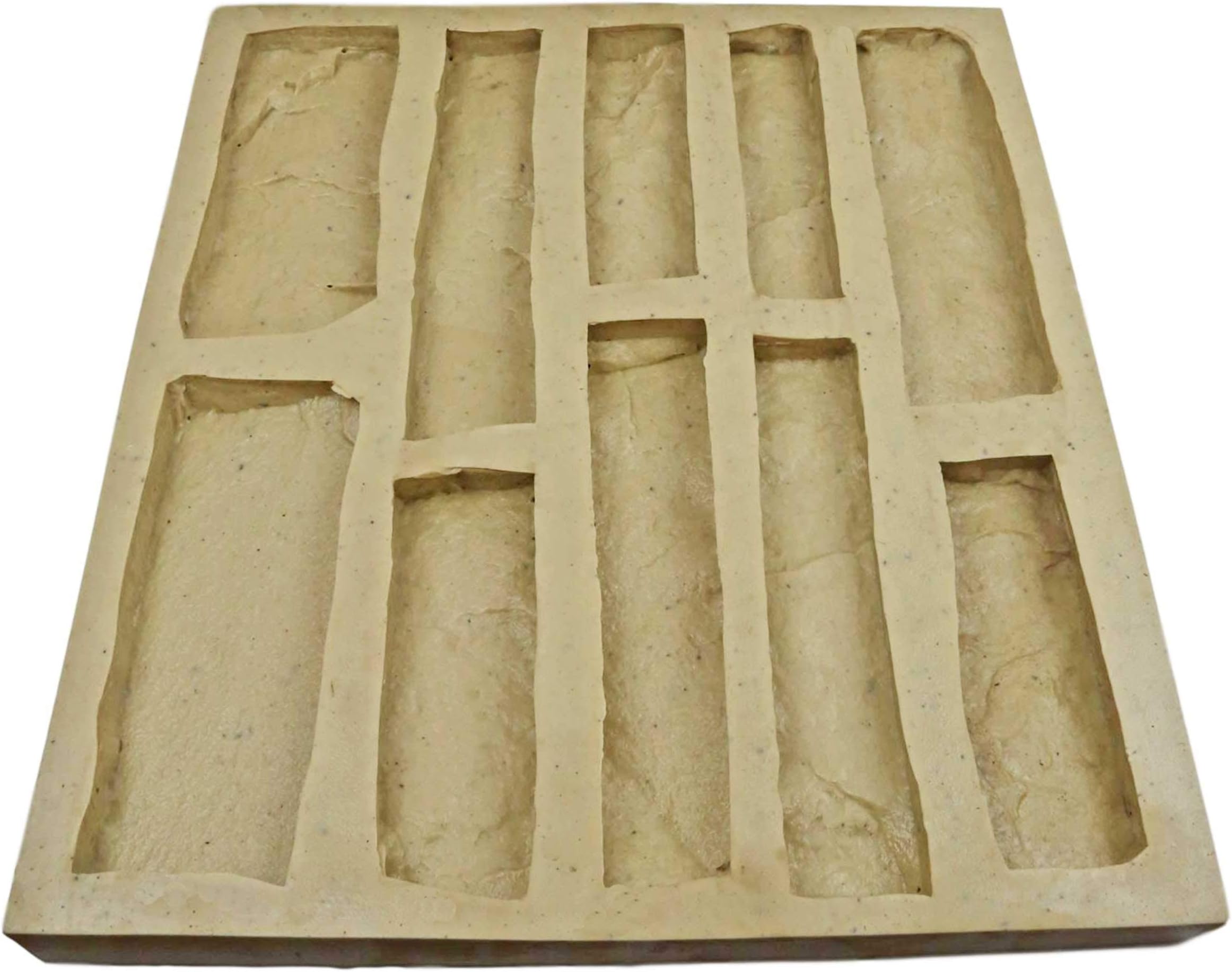 Amazon.com: Veneer Stone Rubber Mold for Concrete or Plaster, Limestone ...