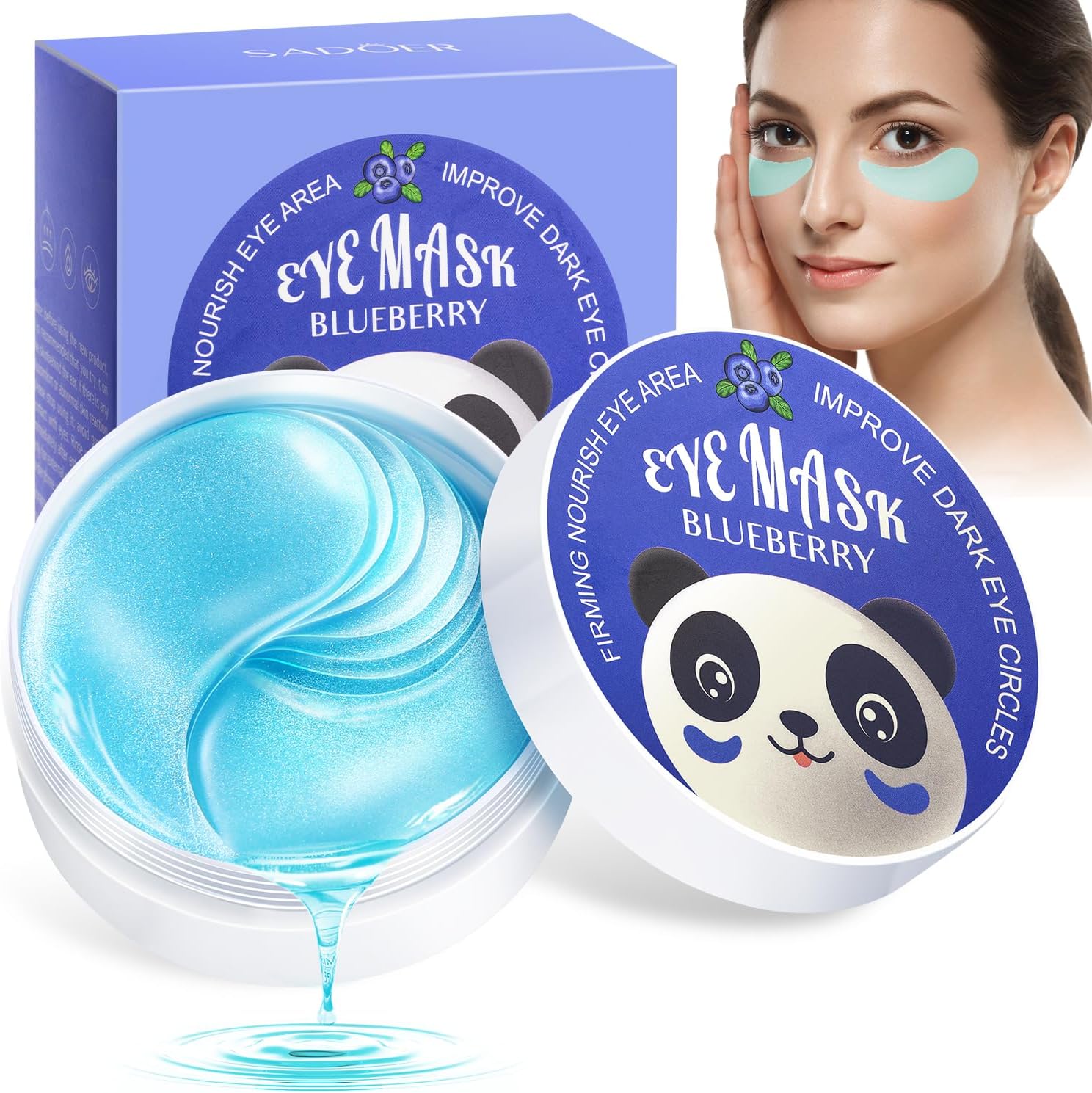 Under Eye Patches Hydrate, Moisturise, Nourish& Firm, Eye Patches ...