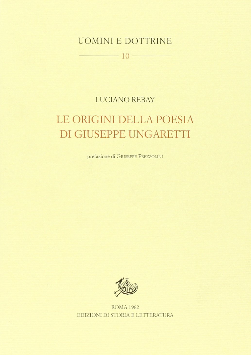 Le origini della poesia di Giuseppe Ungaretti: Amazon.co.uk ...