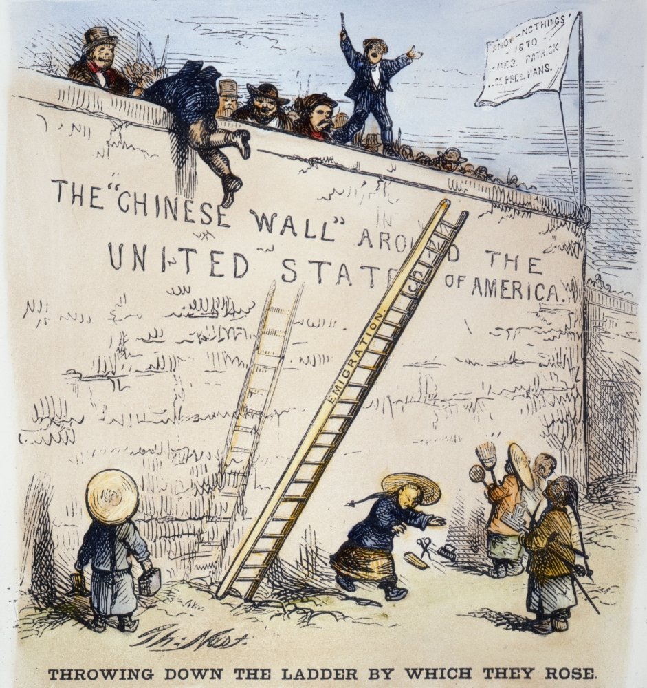 Political Cartoons Immigration 1900s