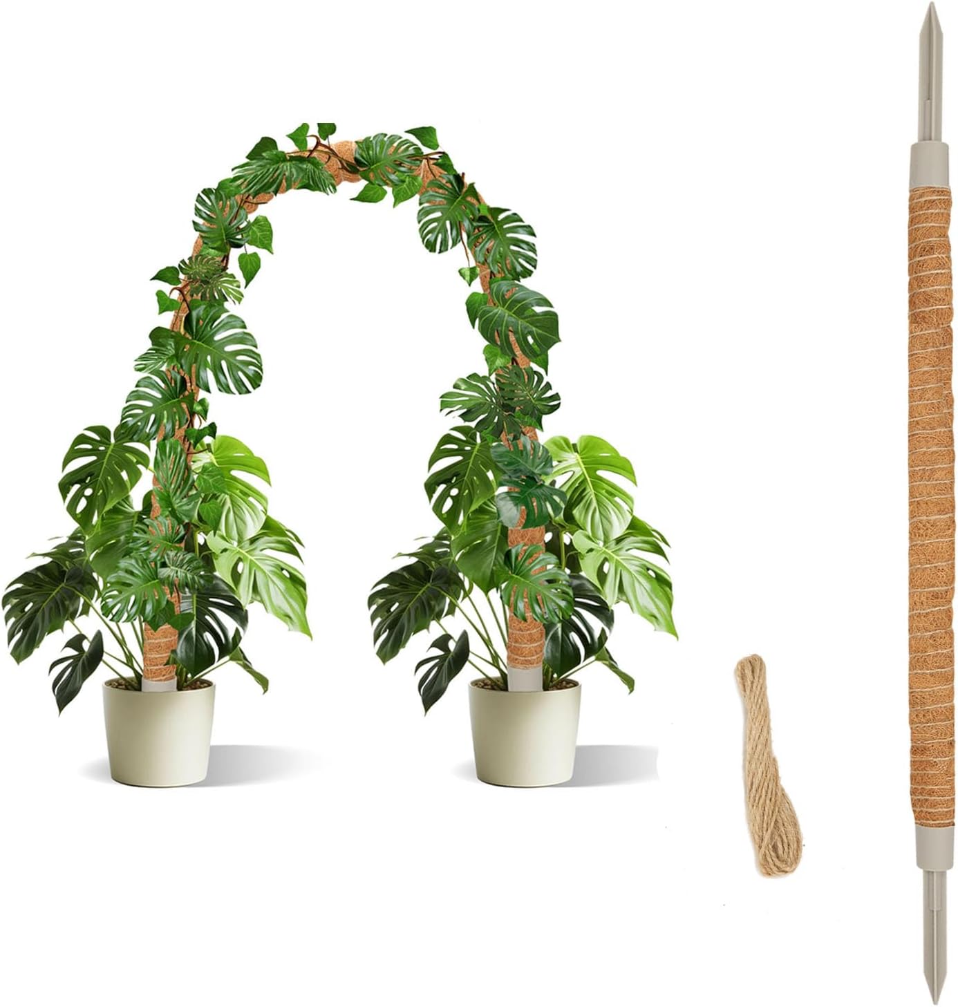 Amazon.com : YZJAJZY Moss Pole 2 Pack 60 Inch Moss Pole Monstera Plants ...