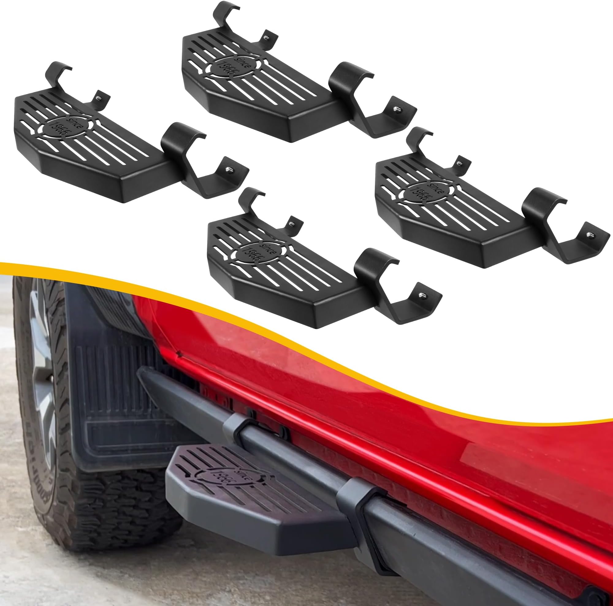 Amazon.com: Side Steps Compatible with Ford Bronco 2021 2022 2023 2024 ...