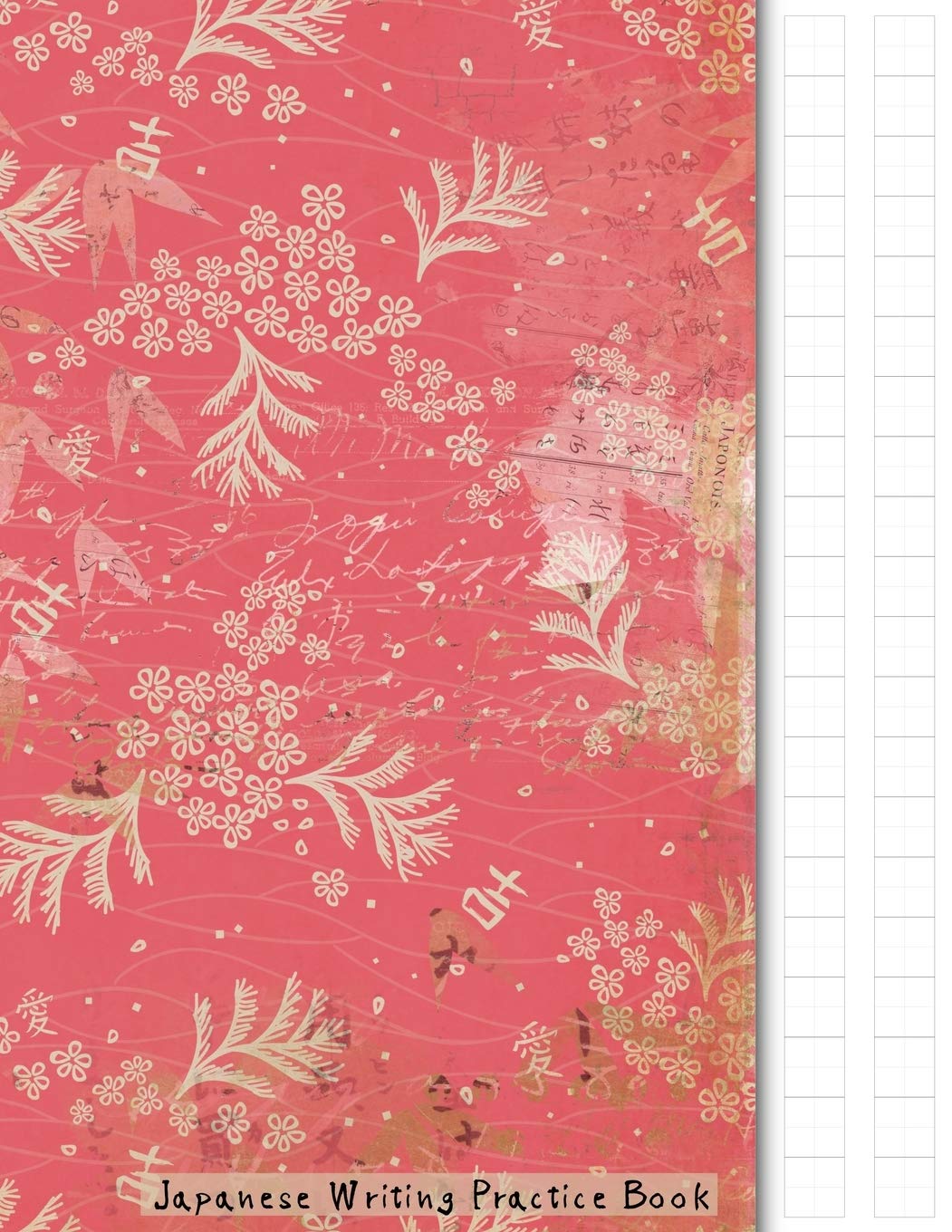 Buy Japanese Writing Practice Book: Japanese Vintage Genkouyoushi Paper ...