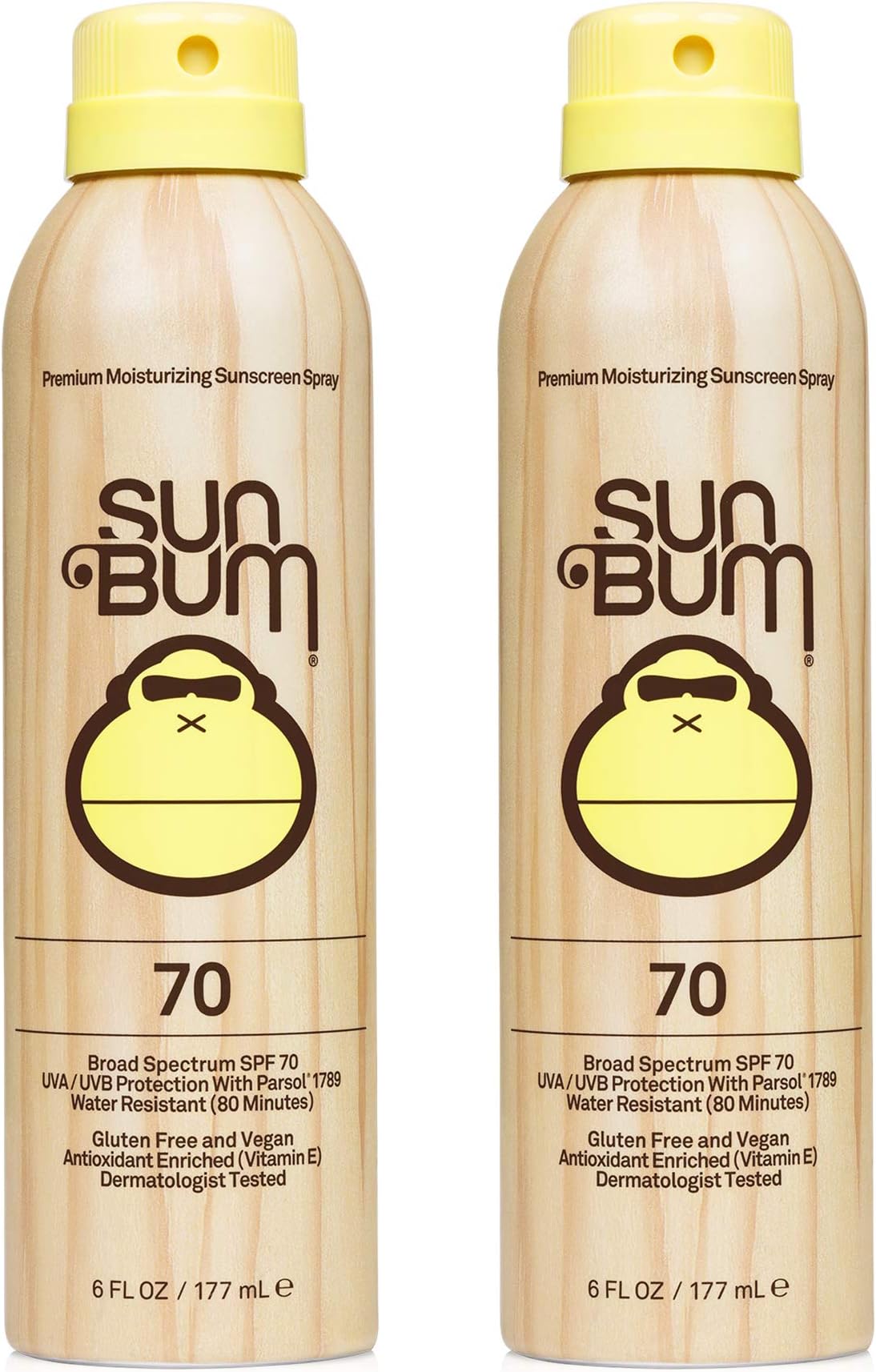 Amazon.com: Sun Bum Original SPF 50 Sunscreen Spray Vegan and Hawaii ...