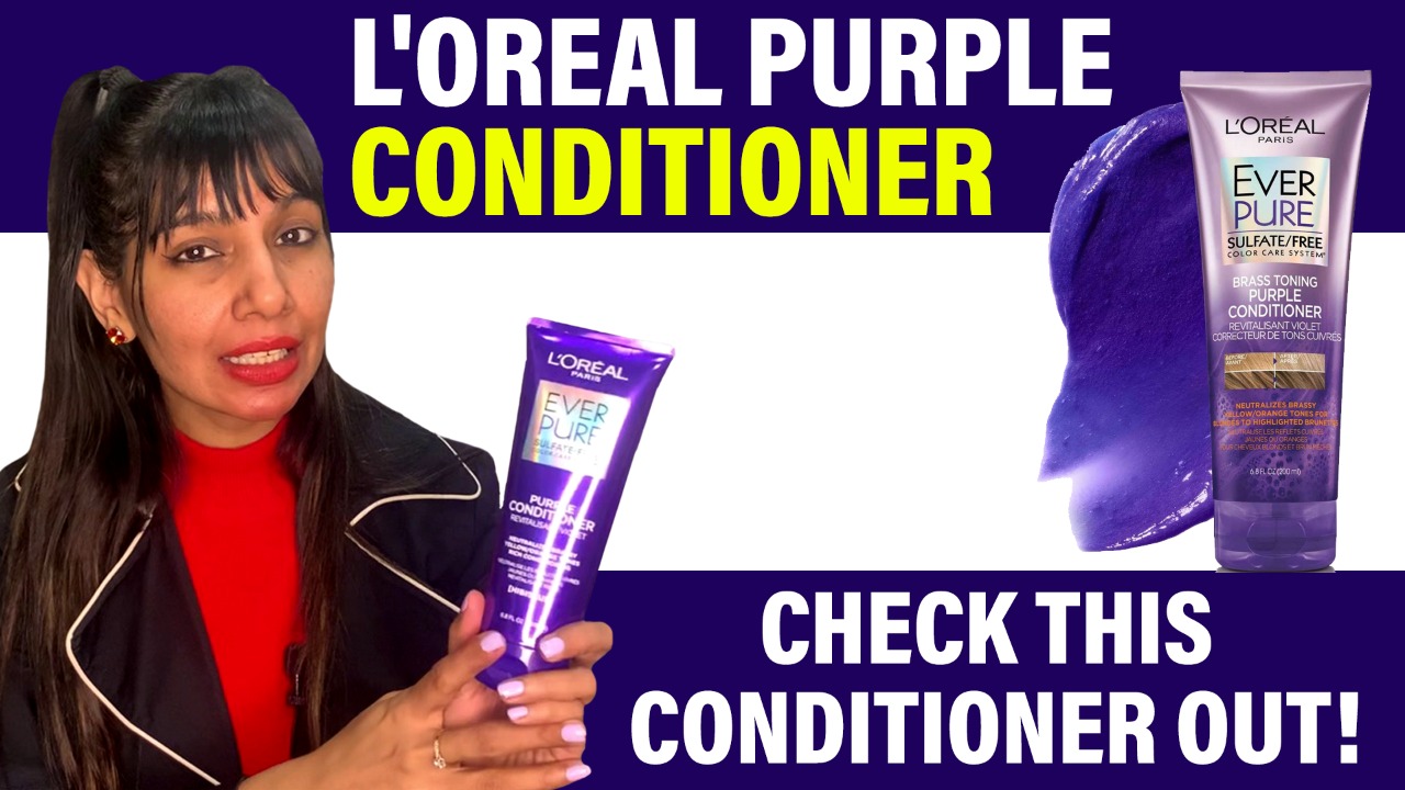 Watch Best way to use L'Oreal Ever Pure Purple Conditioner on Amazon Live