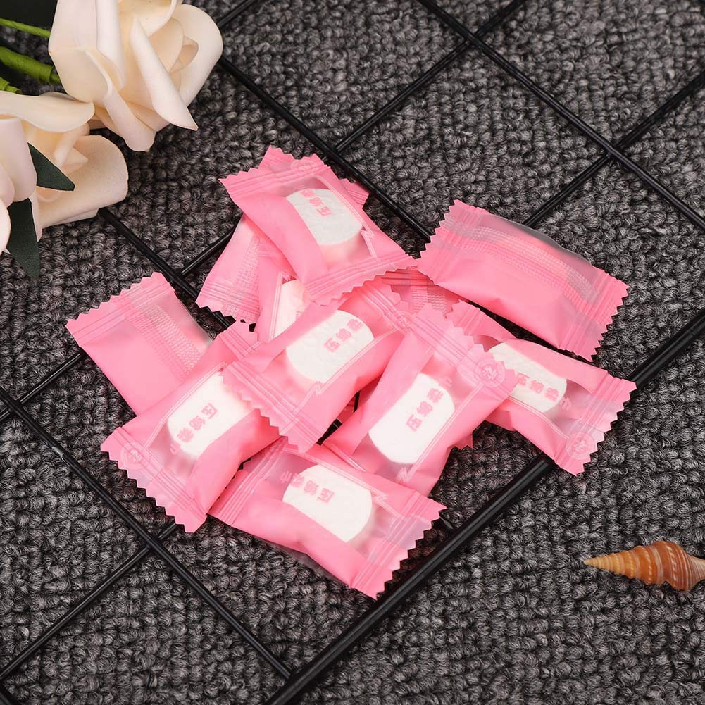 Amazon.com: 100Pcs Disposable Non-Woven Fabric Mini Compressed Towel ...