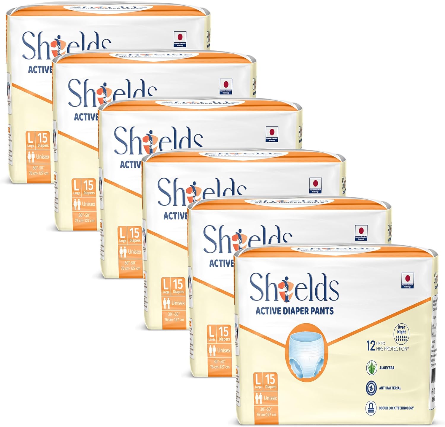 Shields Incontinence Adult Diapers | Pull-Up Pants, Super Absorbent ...