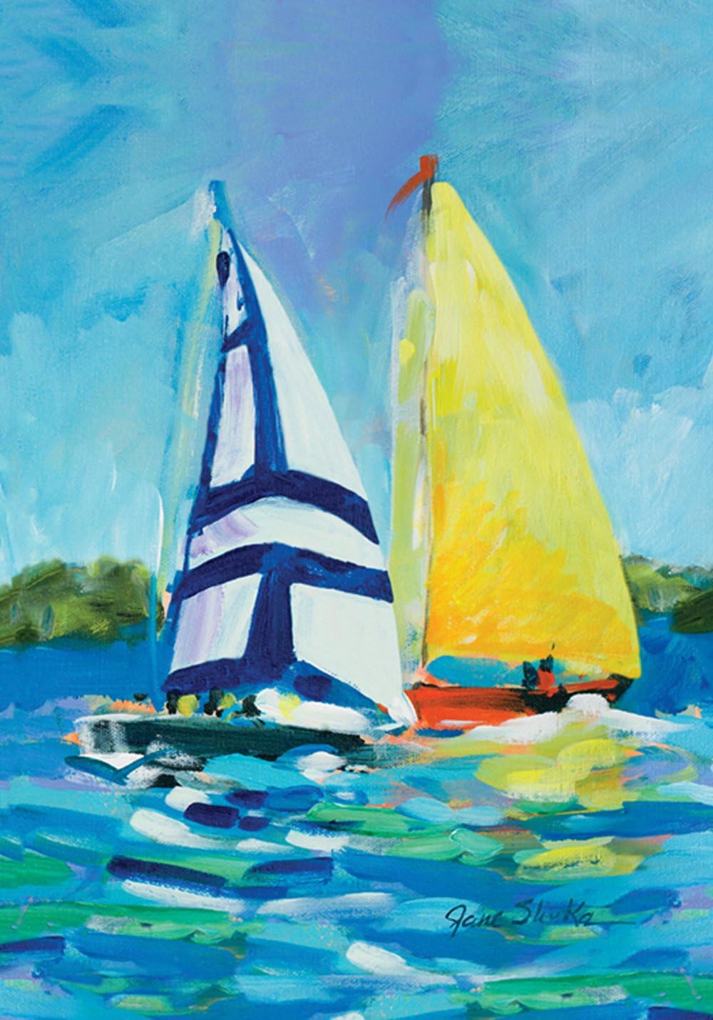 Amazon.com : Toland Home Garden Regatta 28 x 40 Inch Decorative ...