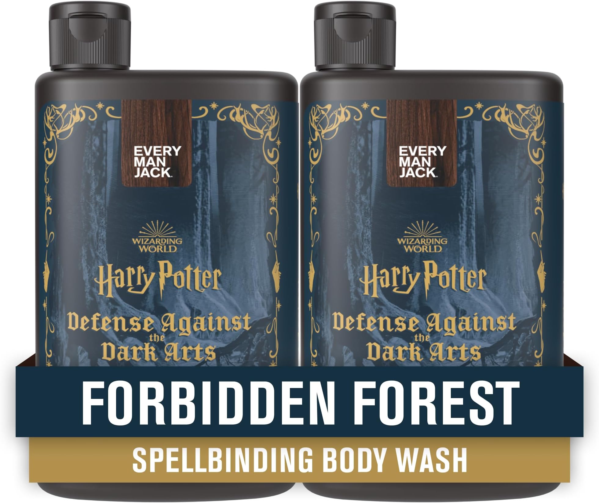 Amazon.com : Every Man Jack Harry Potter Collectors Body Wash - Hogwarts Inspired Scents & Clean ...