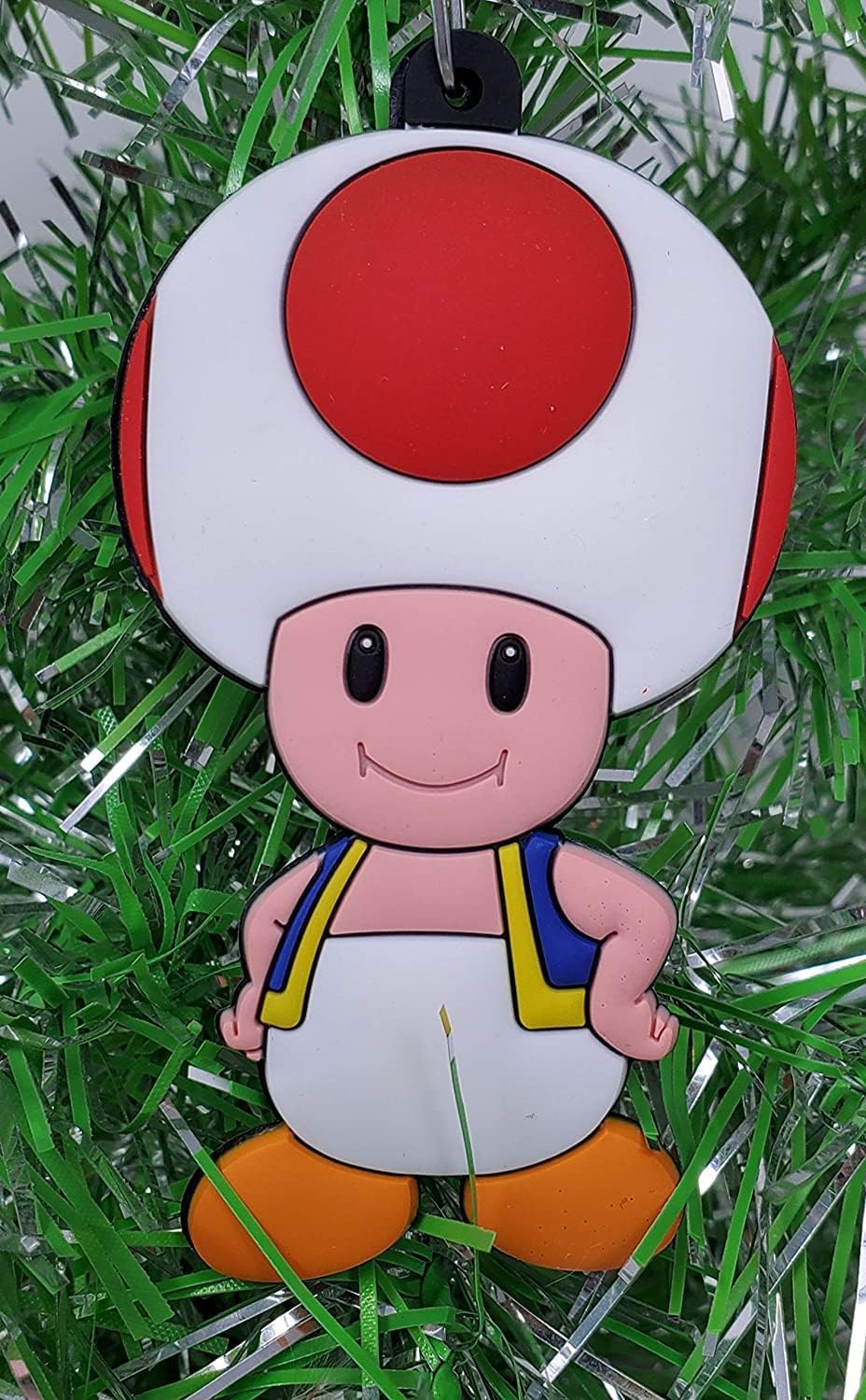 Amazon.com: Mario Brothers Toad Ornament (Unique Shatterproof Design ...