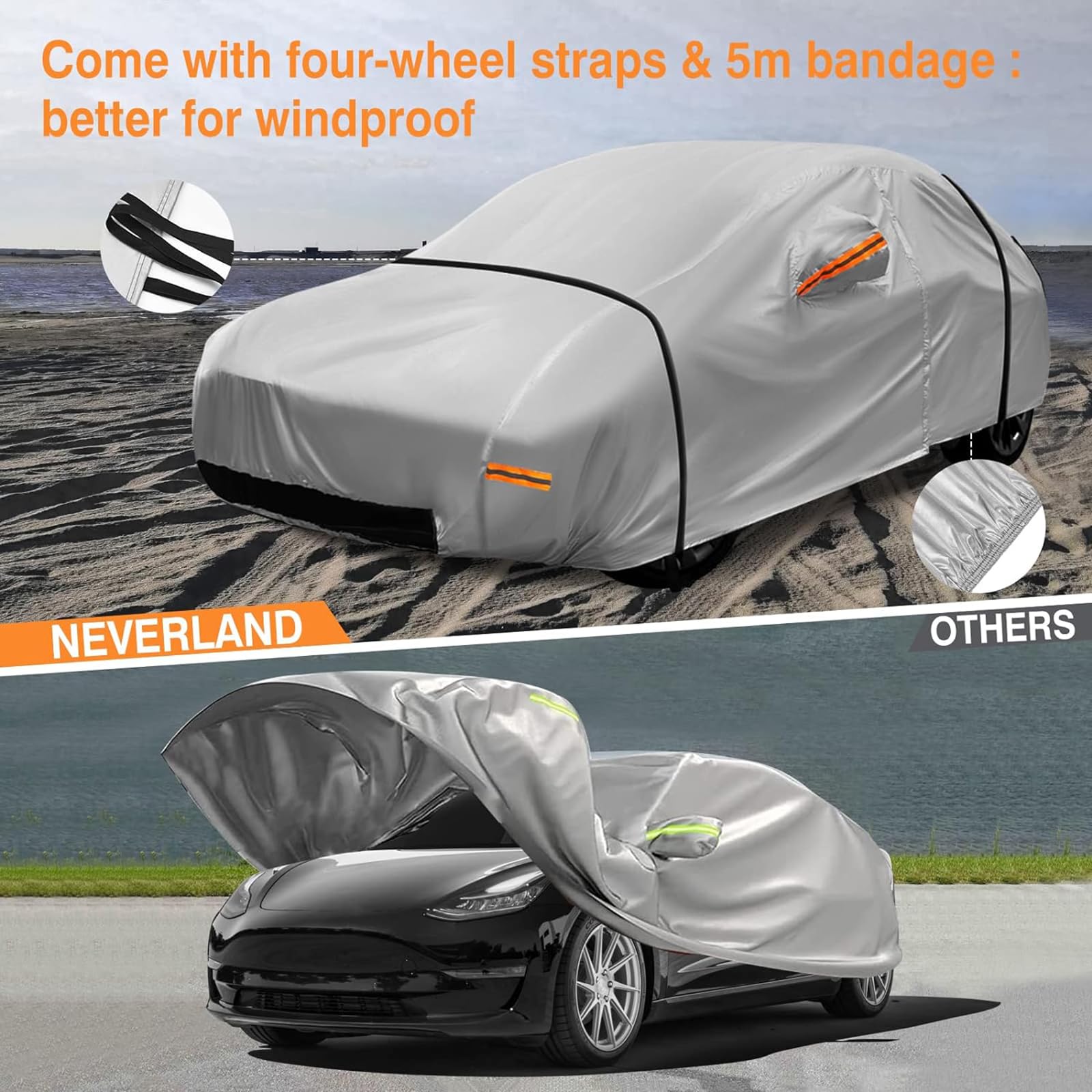 Snapklik.com : Neverland Car Cover Compatible