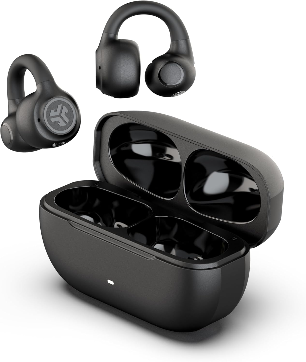 Amazon.com: JLab Flex Open Earbuds, Black, Clip-on Cuff Design ...