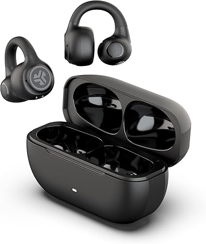 Amazon.com: JLab Flex Open Earbuds, Black, Clip-on Cuff Design ...