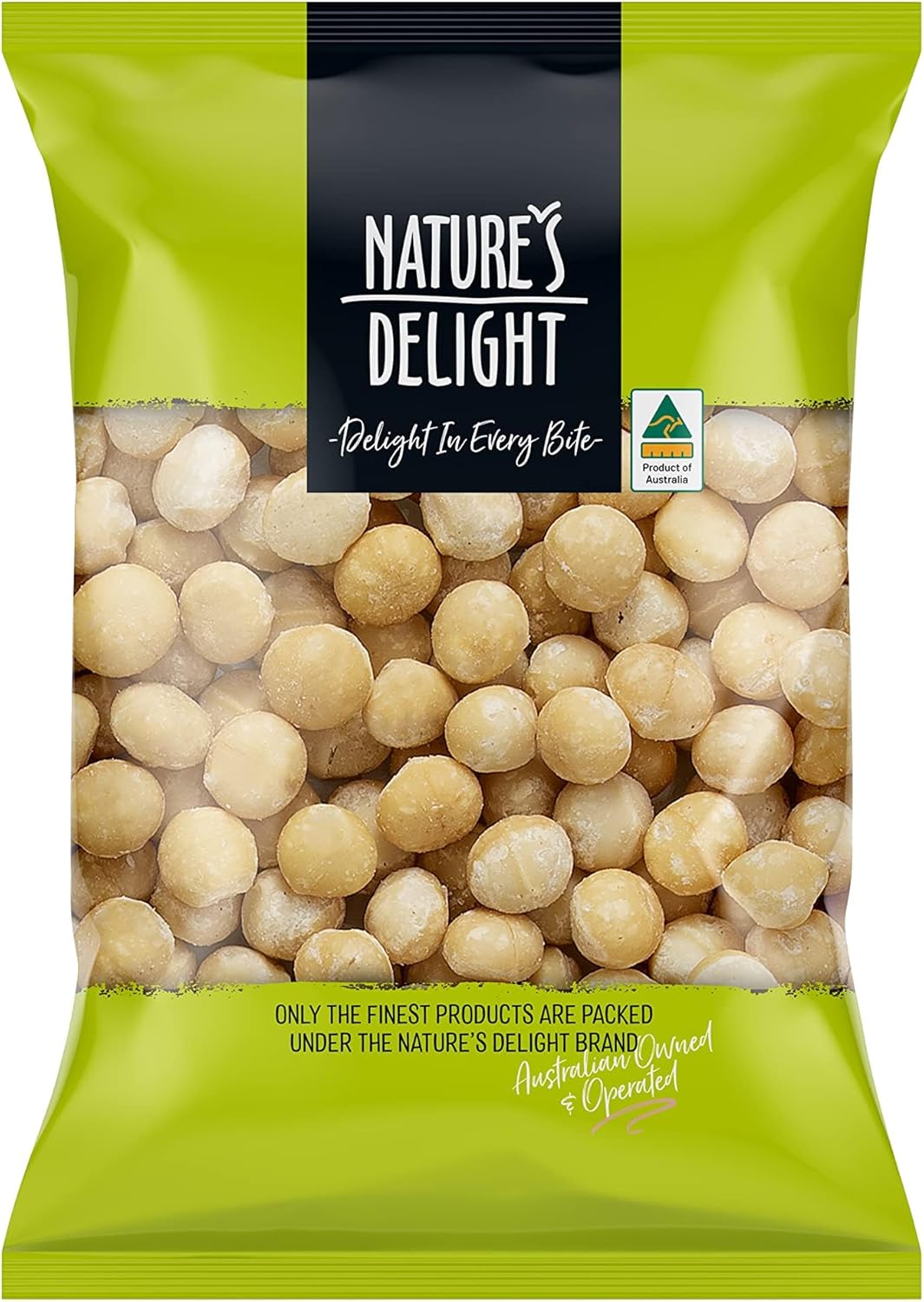 Nature’s Delight Roasted & Salted Macadamias 300g – Premium Crunchy ...