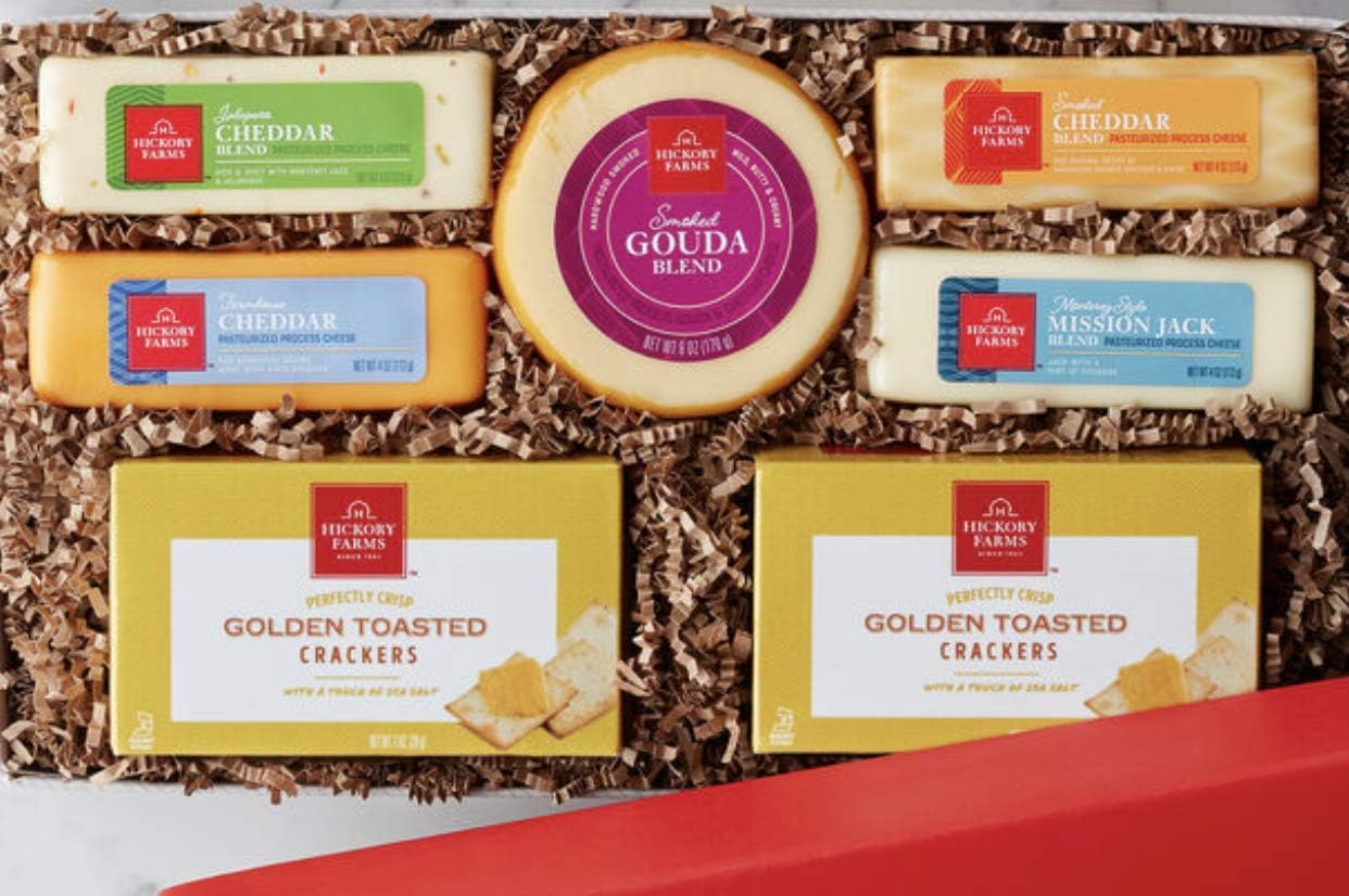 Amazon.com : Hickory Farms Farmhouse Meat & Cheese Food Gift Basket ...