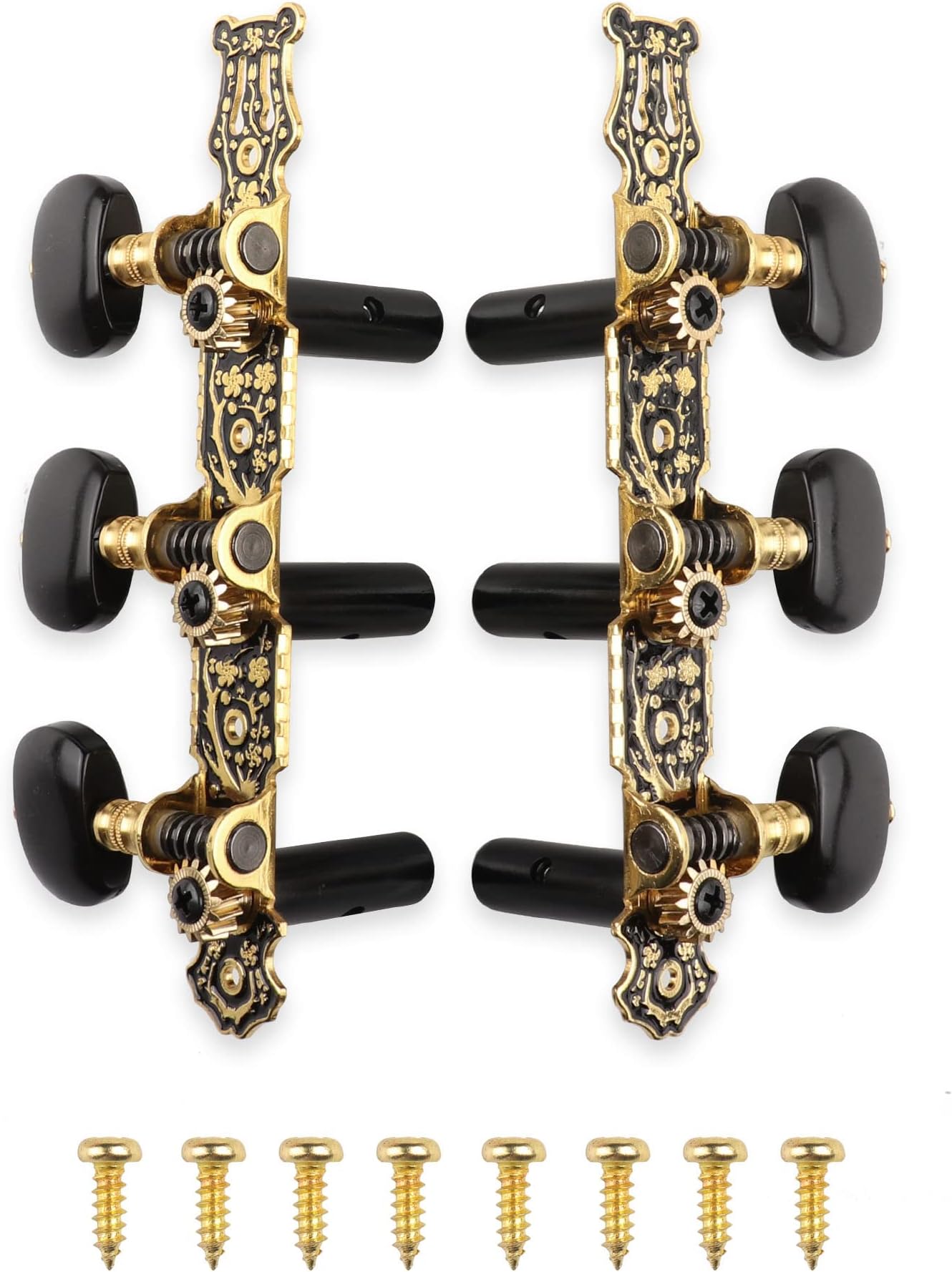 Amazon.com: Metallor Guitar Machine Heads Tuning Pegs Tuners for ...