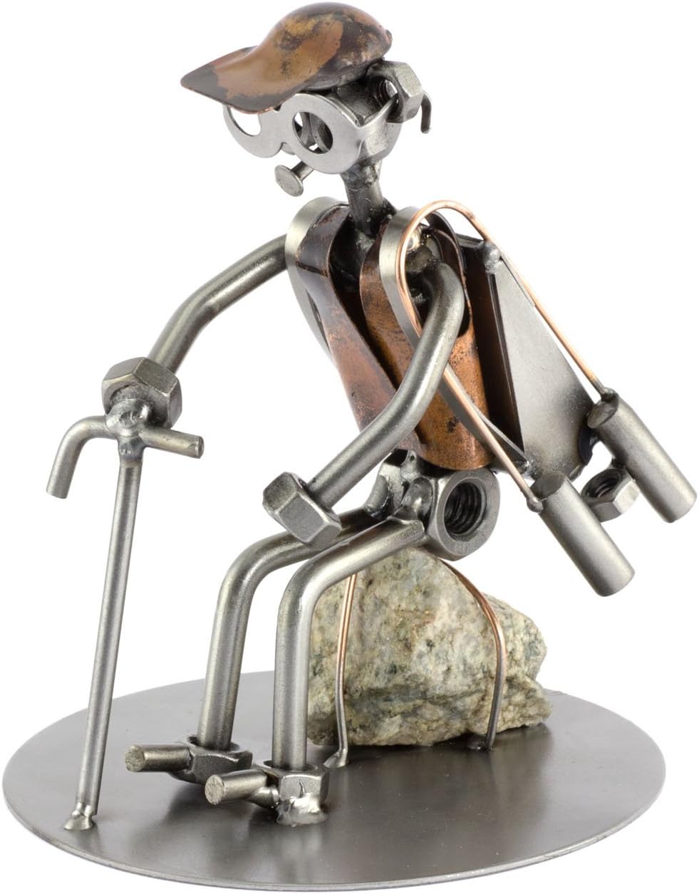 Steelman24 I Nuts and bolts sculpture Computer I Handmade ornaments I ...