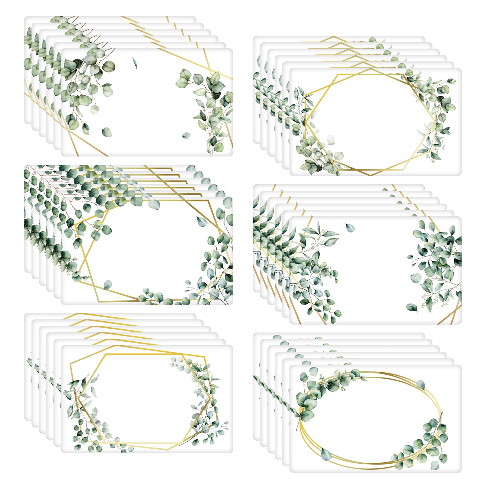 Snapklik.com : Henoyso 108 Pcs Eucalyptus Name Tags Sticker For ...