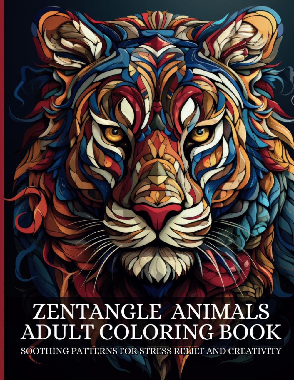 Amazon.com: Zentangle Animals Adult Coloring Book: Soothing Patterns ...
